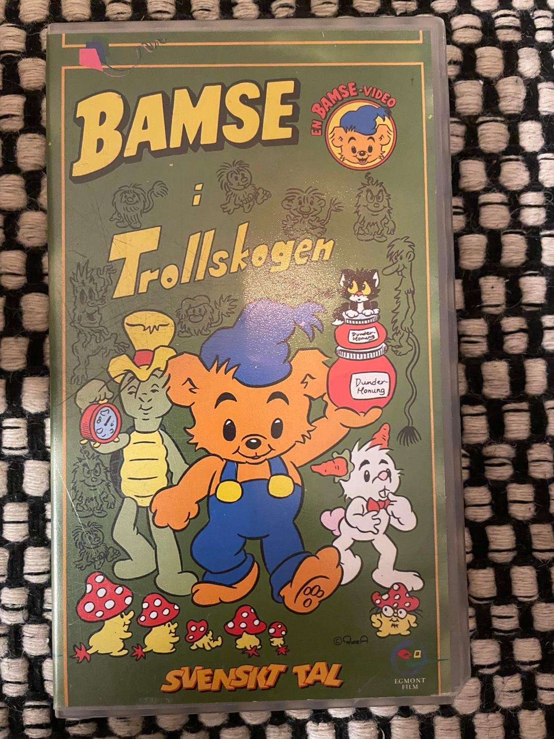 Bamse i trollskogen - VHS | Köp från MaxManick på Tradera (524933647)