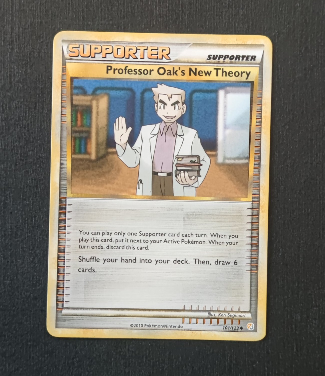 Professor Oak's New Theory 101/123 HS Heartgold.. | Köp på Tradera ...