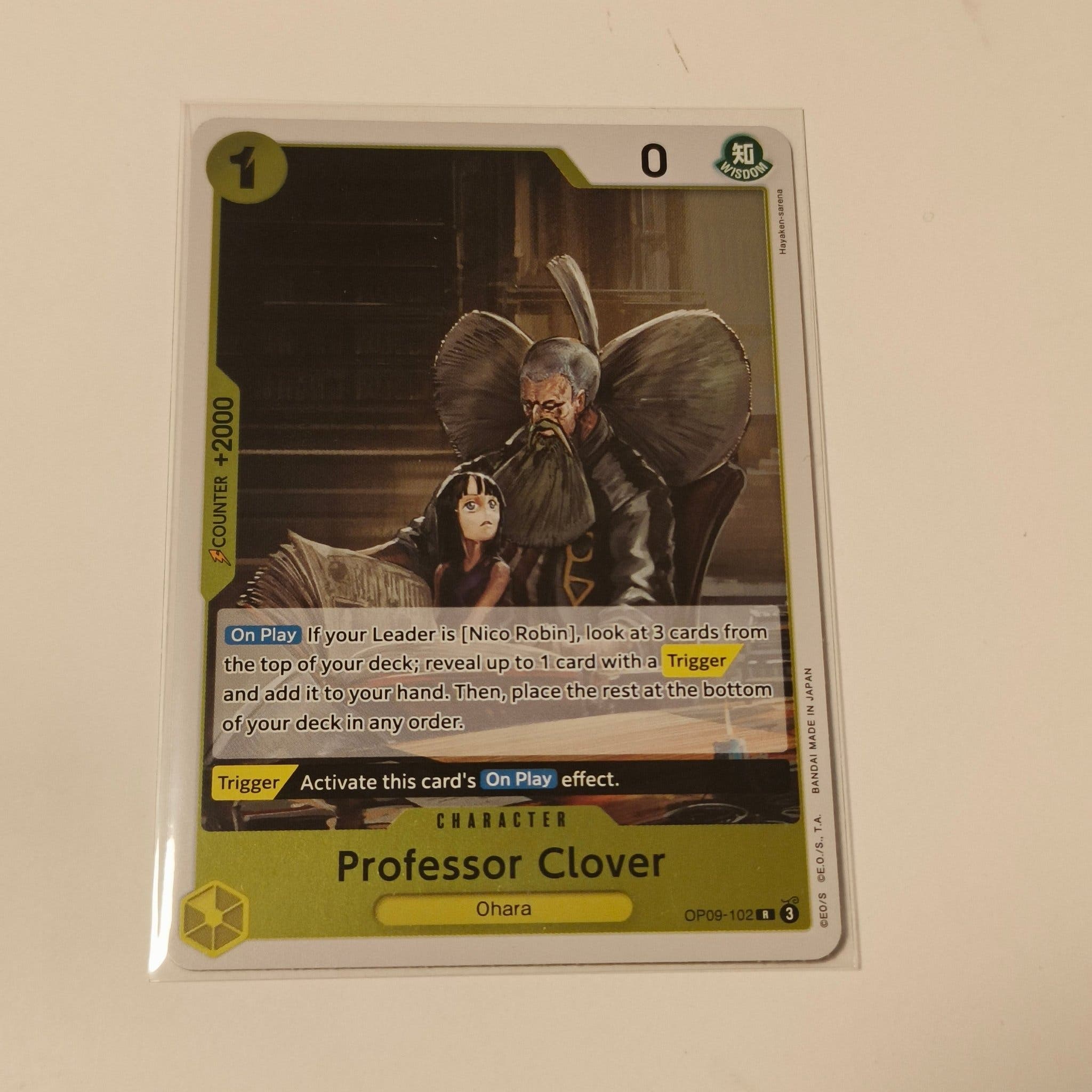 Se produkter som liknar One Piece TCG - Professor Clo.. på Tradera ...