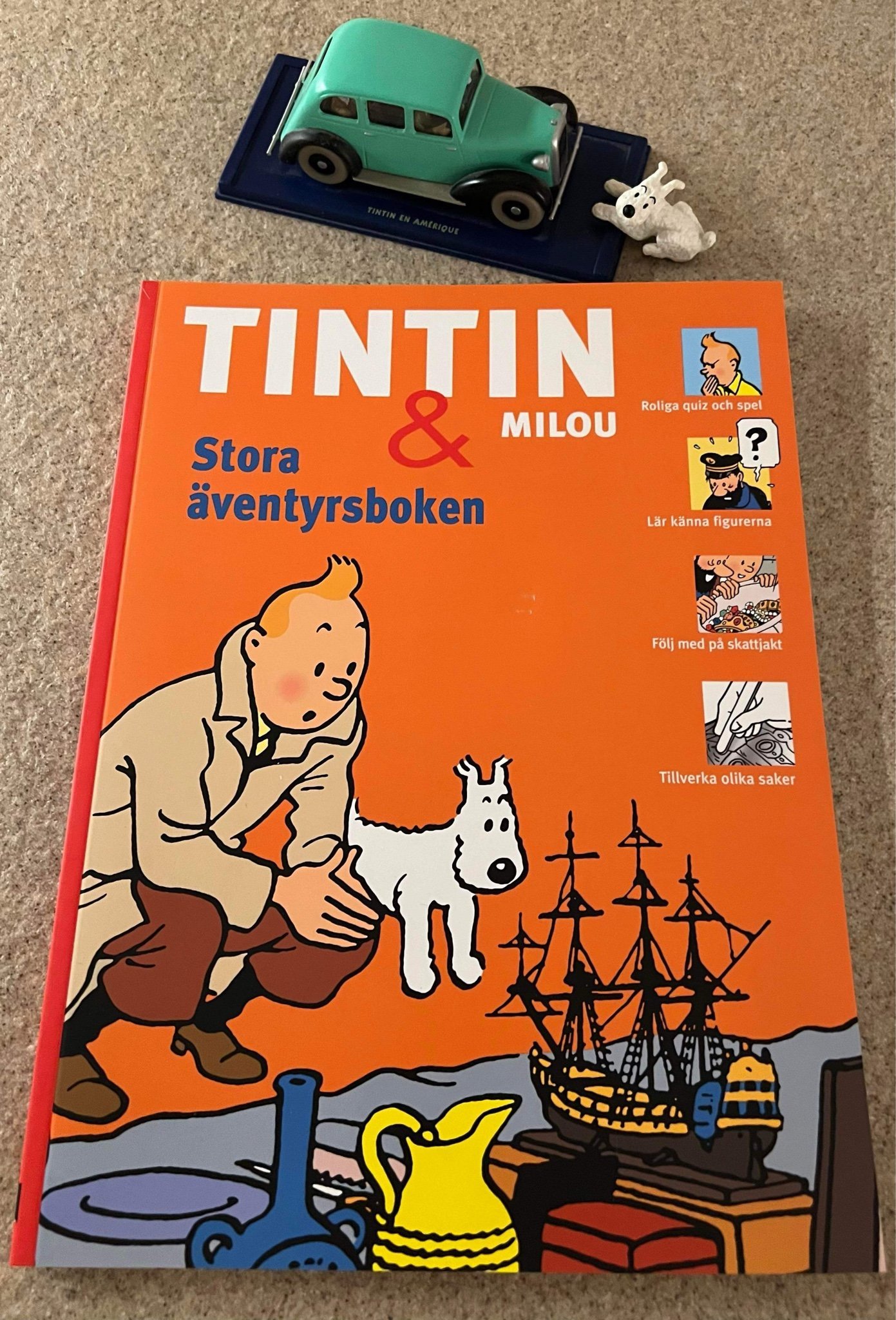 Se produkter som liknar Tintin och Milou bil em Ameri.. på Tradera ...