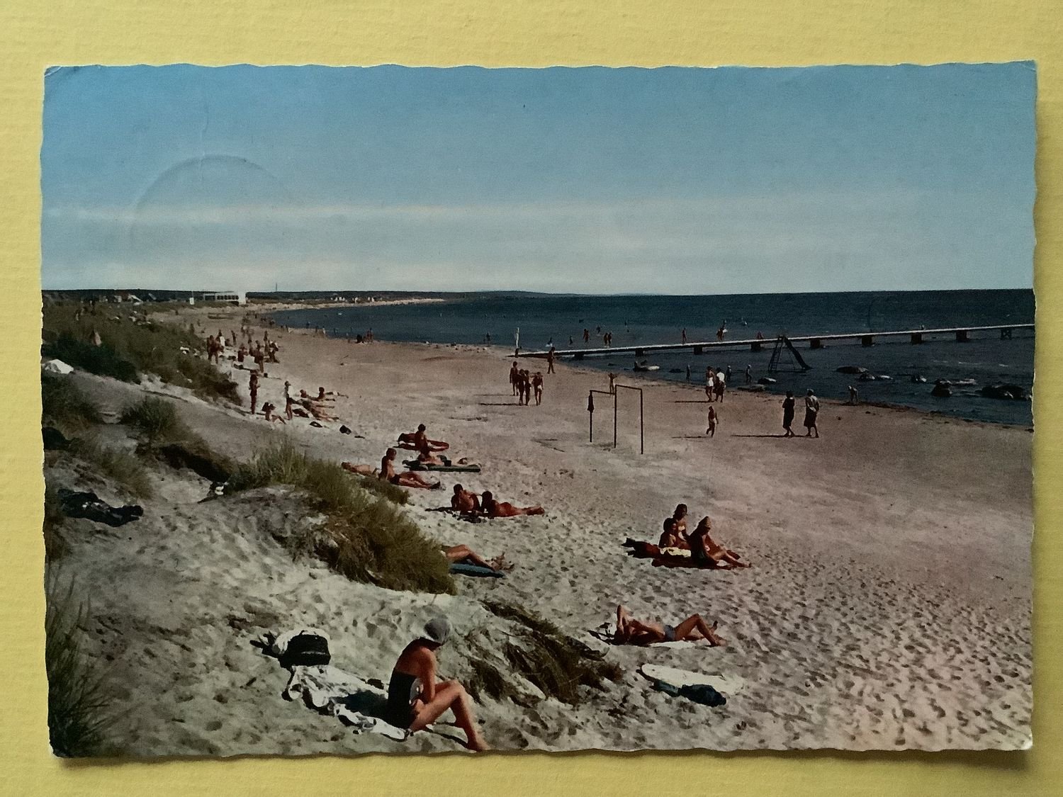 Kort Falkenberg Skrea strand stämpel FALKENBERG.. | Köp på Tradera ...