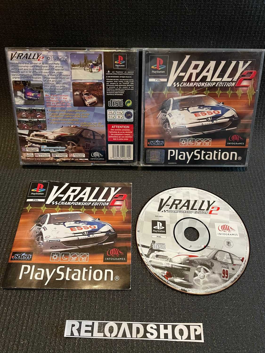 V-Rally 2/CHAMPIONSHIP EDITION.. | Köp från RELOAD_SHOP på Tradera ...