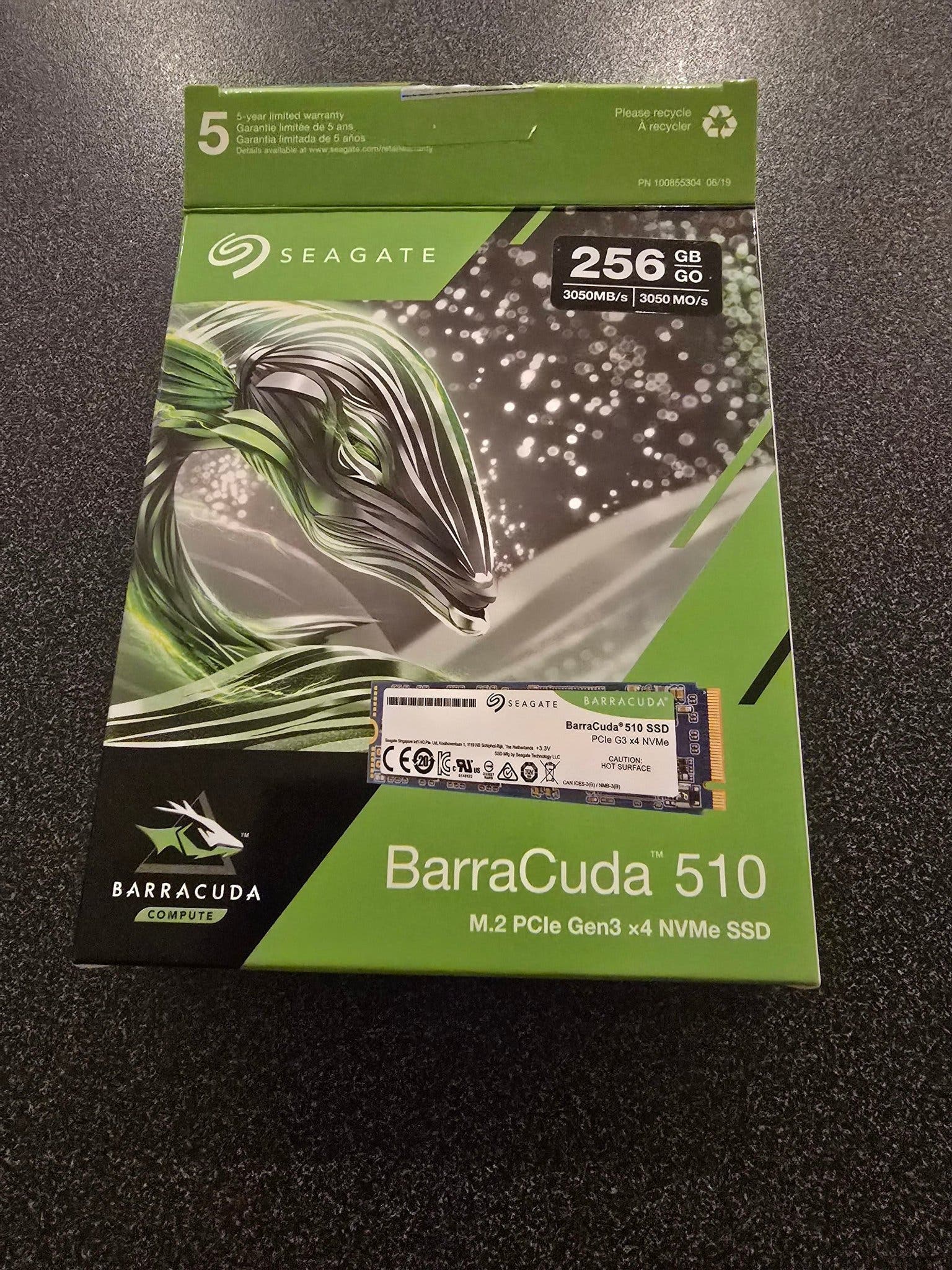 Seagate BarraCuda 510 SSD | Köp på Tradera (698544140)