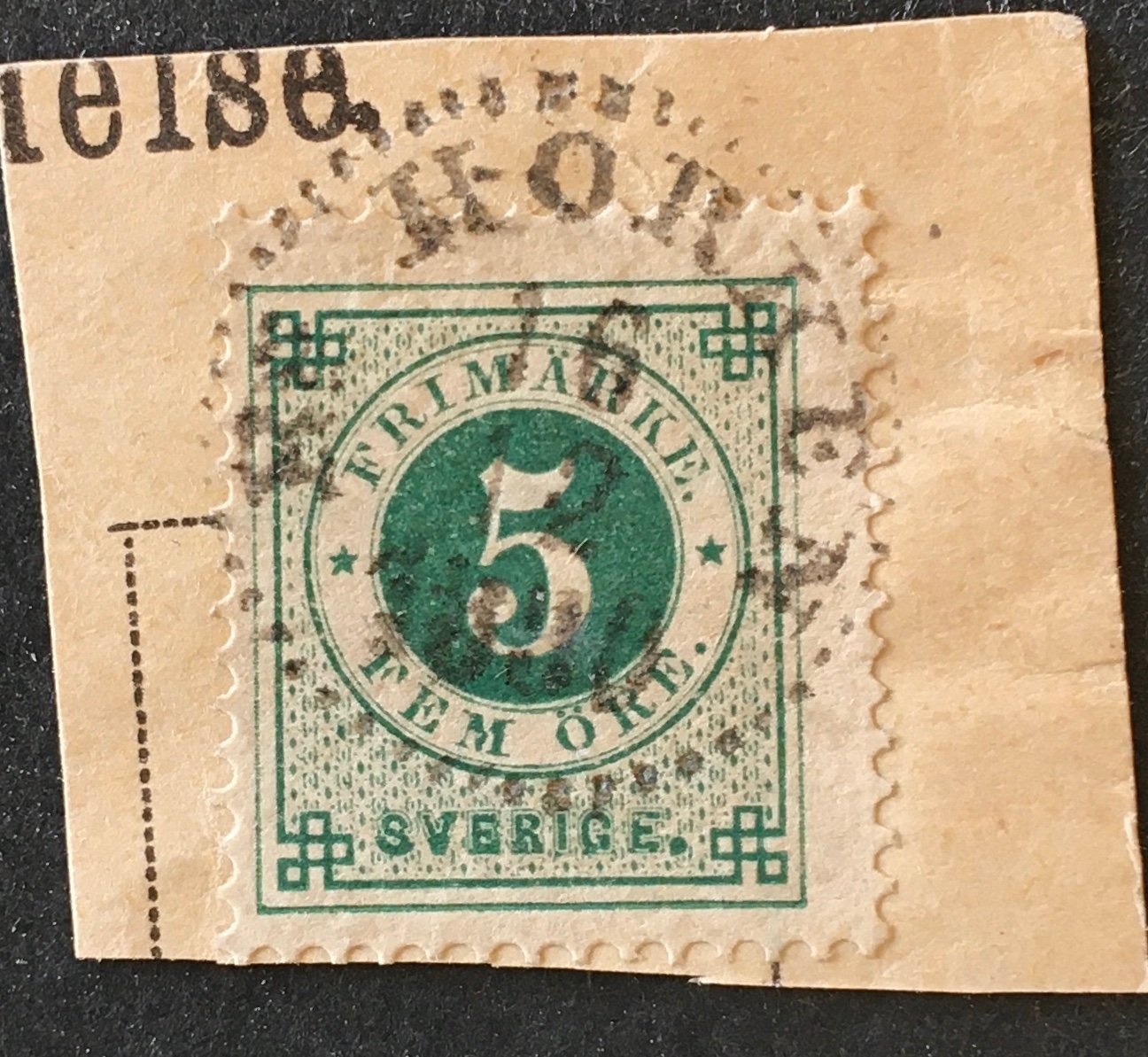 F 43 ? BS HÖRKEN 16.12.1890 BERGSLAGSHÖKEN | Köp på Tradera (733131175)