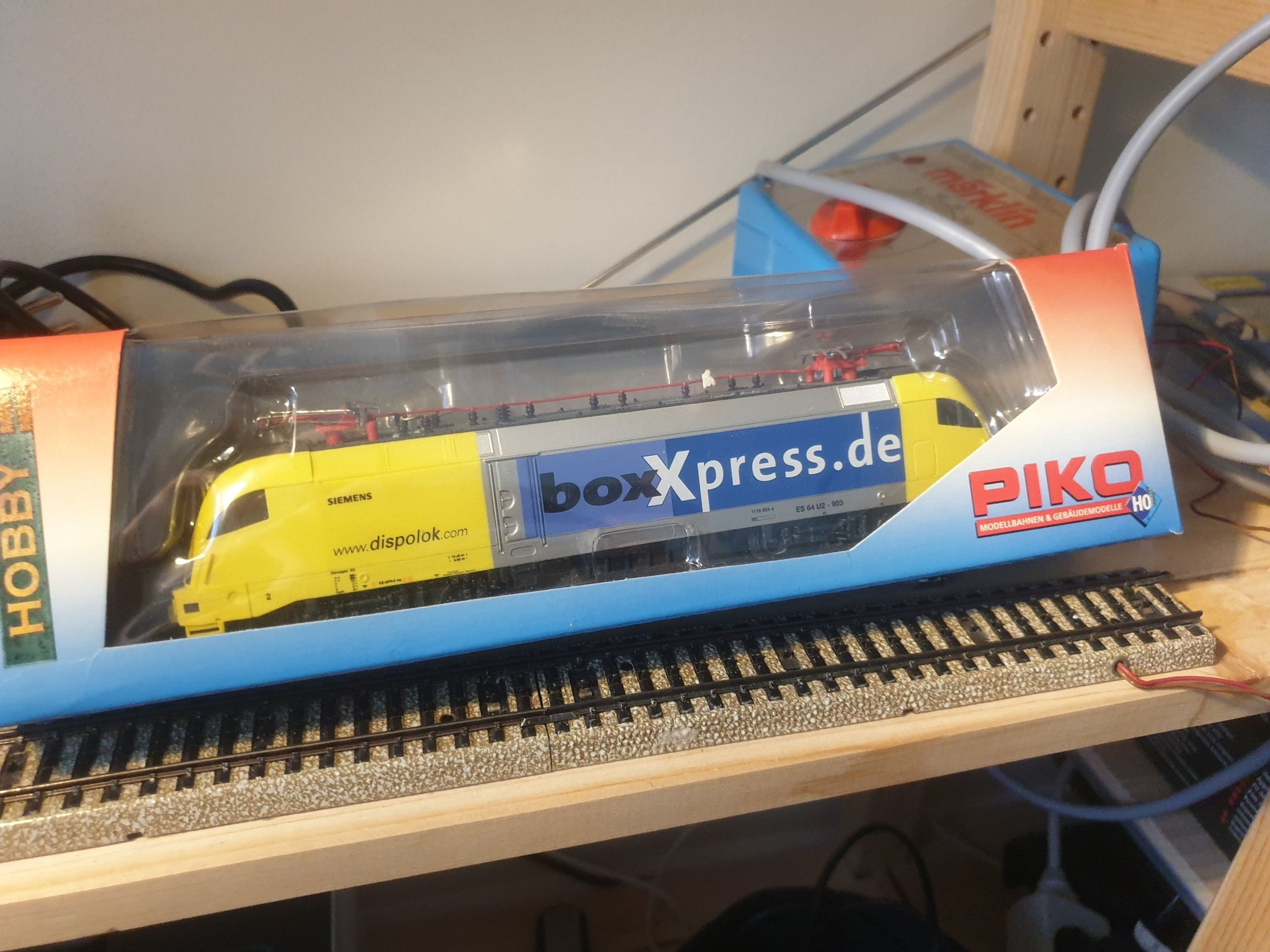 Piko 57217 H0 Ellok Siemens Dispolok ES 64 U2 b.. | Köp på Tradera ...