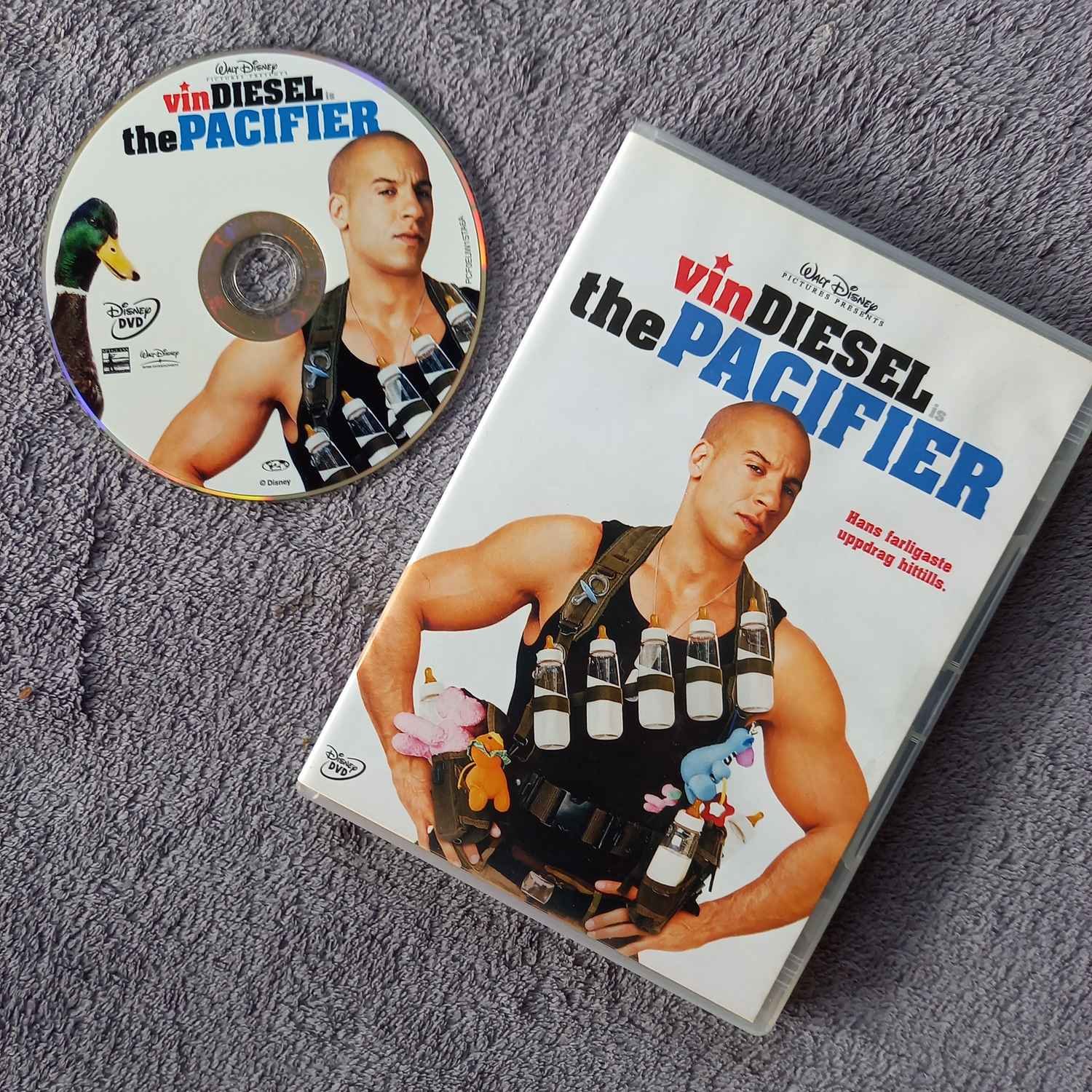 The Pacifier | Svensk utgåva | Vin Diesel | Dis.. | Köp på Tradera ...