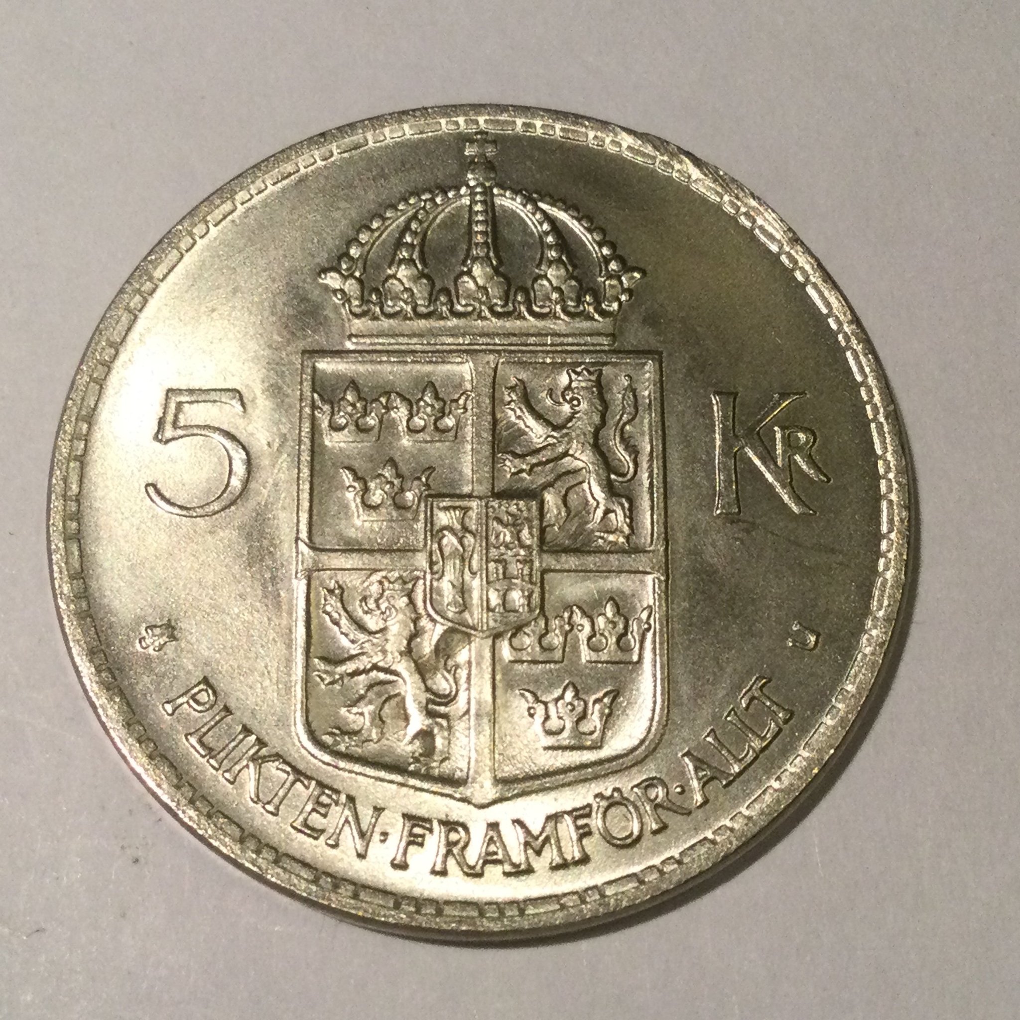 Värde 400:-. Sverige, 5 kronor, 1972, utan str.. | Köp på Tradera (573079956)