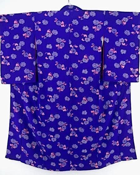 Äkta Japansk vintage kimono,Komon,siden,silk,li.. | Köp på Tradera ...