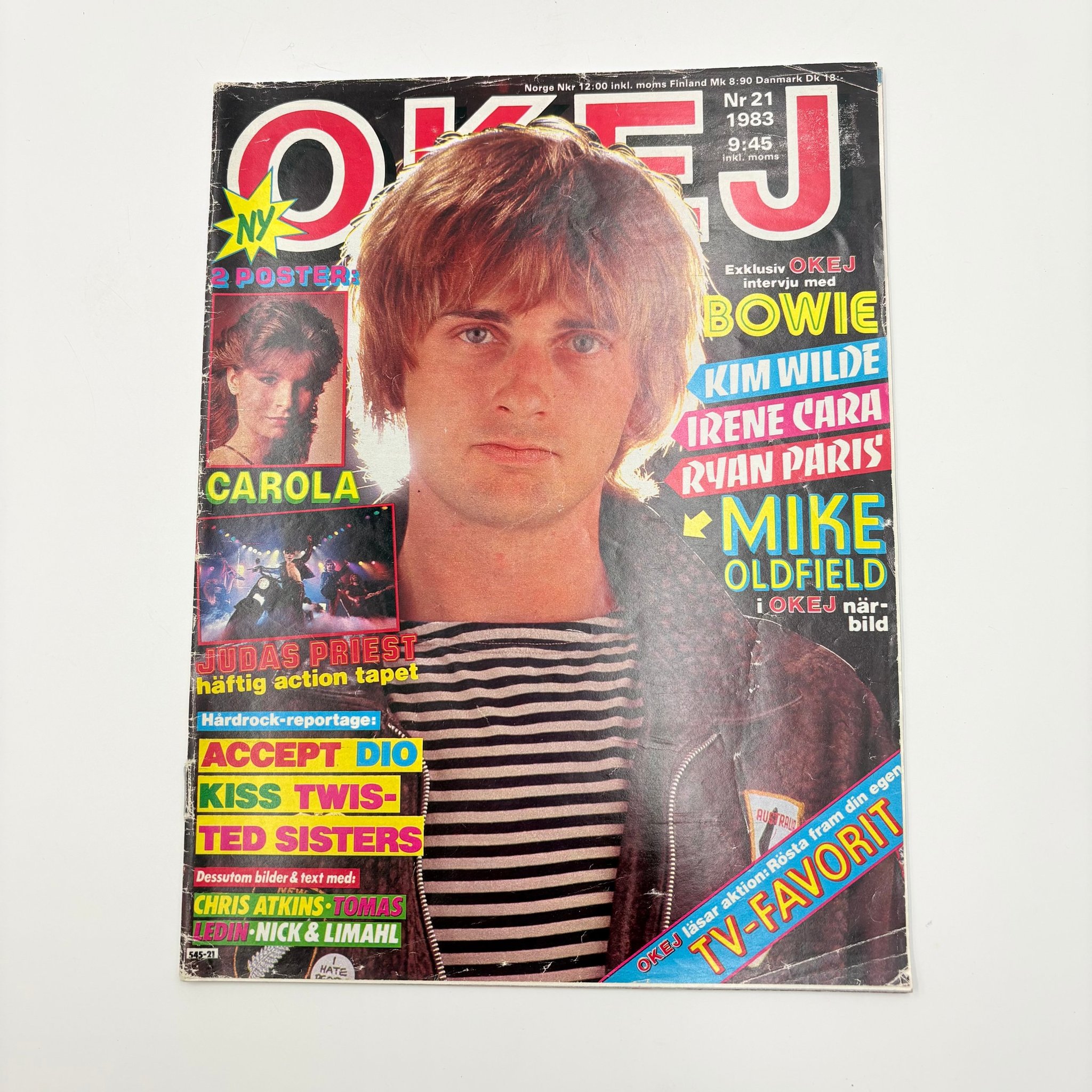 Nr 21 1983 Okej Tidning - J.. | Köp från C-buyTradingAB på Tradera ...