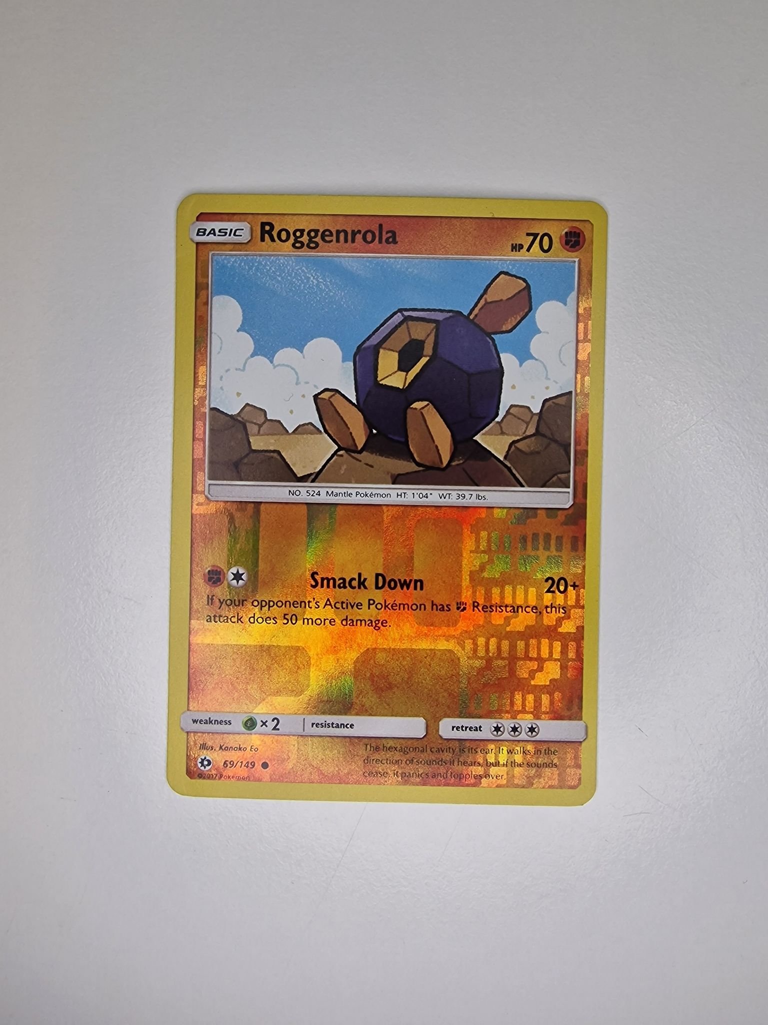 Pokémon Roggenrola 69/149 Reverse Holo | Köp på Tradera (667686378)