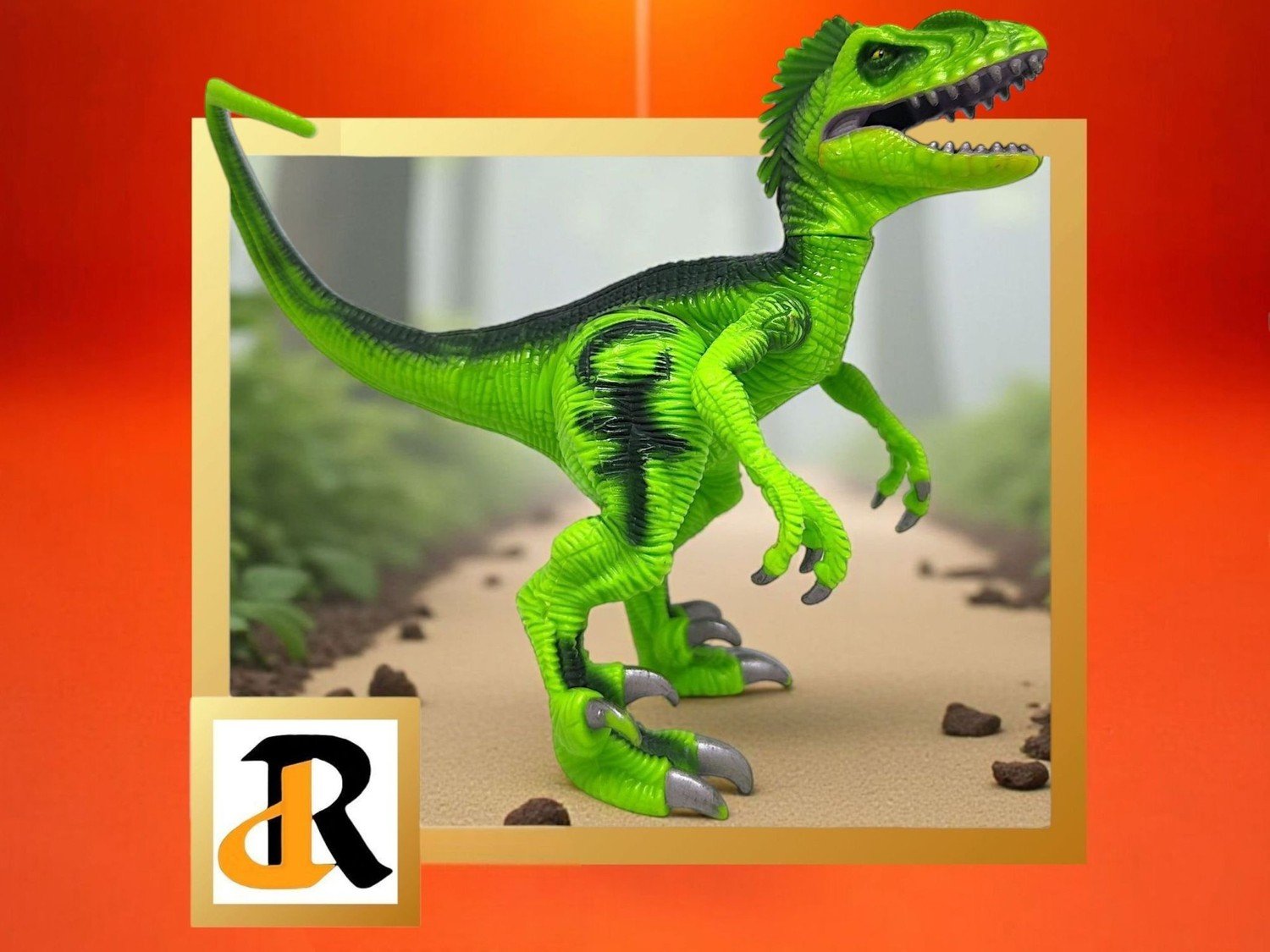 Mutant Clawed Sickle Raptor dinosaurie, Jurassi.. | Köp på Tradera ...