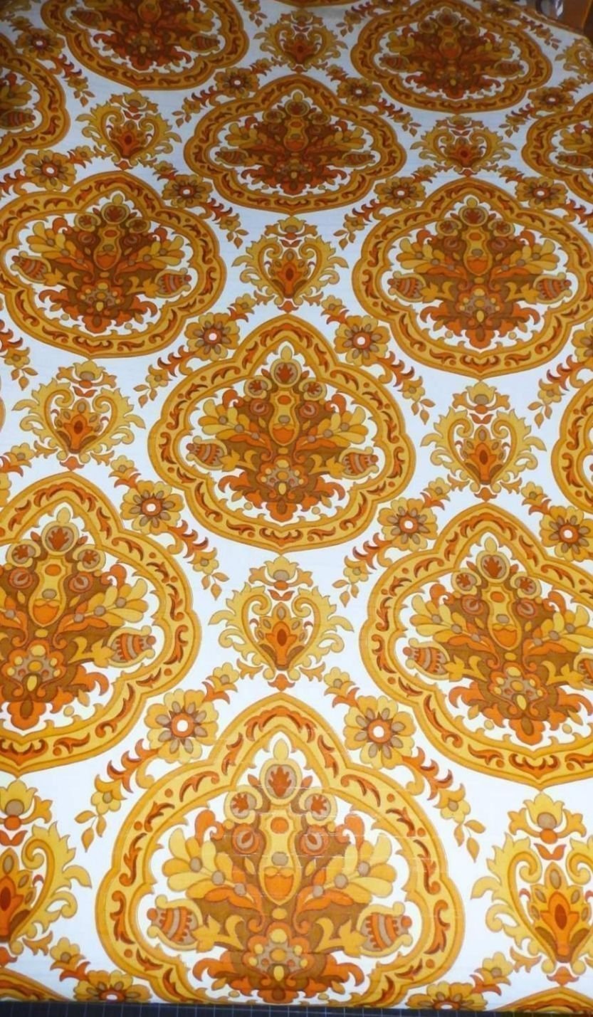 1 st COOL retro vinyl tapet från 70 talet/tapet.. | Köp på Tradera ...