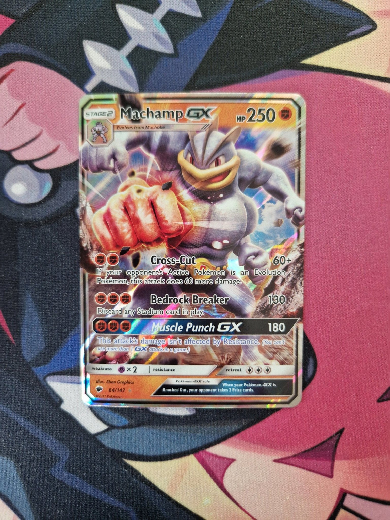 Se produkter som liknar Pokémon Machamp GX #64 BUS Bu.. på Tradera ...