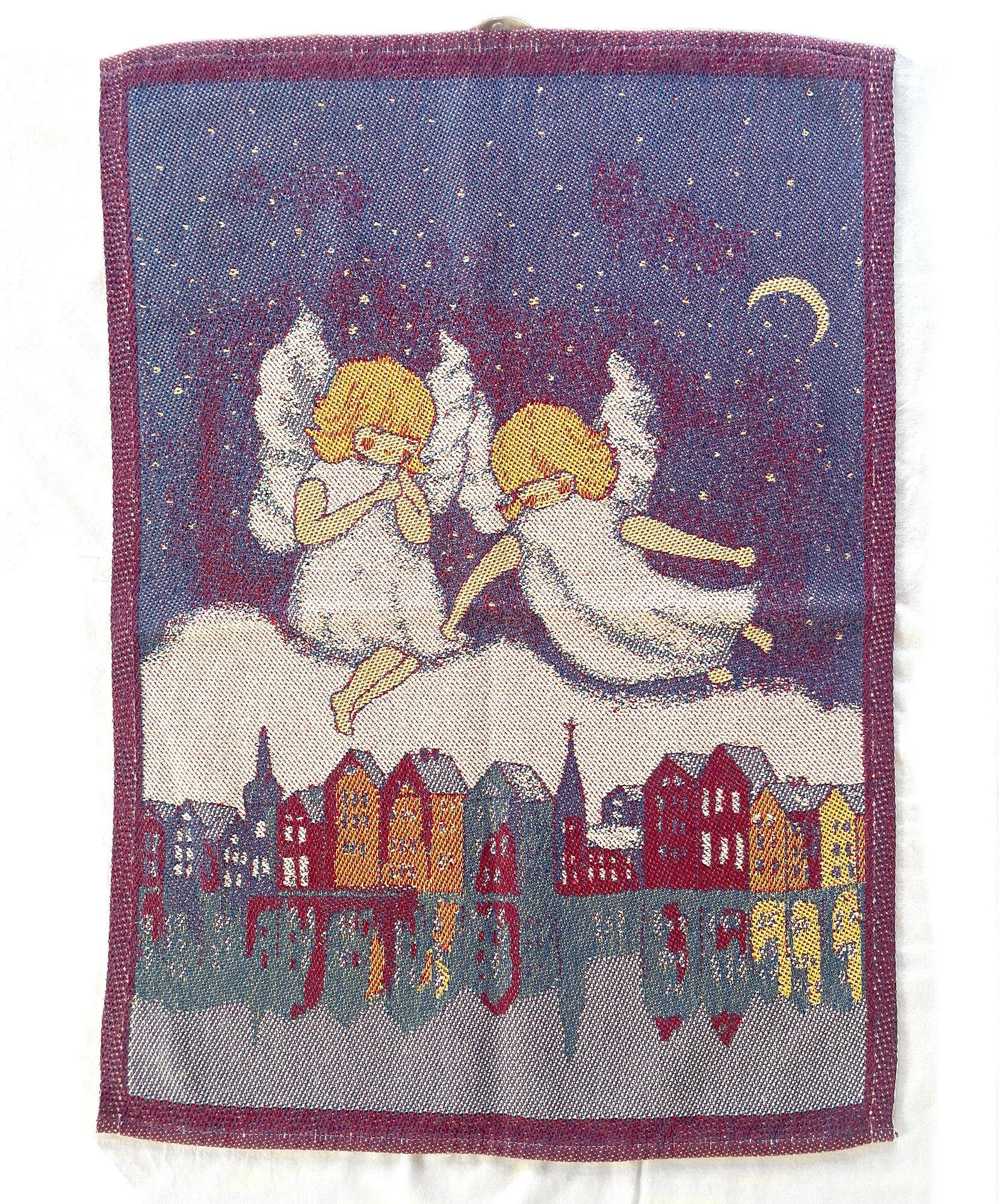 Ekelund kökshandduk, 47*65 cm, motiv med änglar.. | Köp på Tradera (700399903)