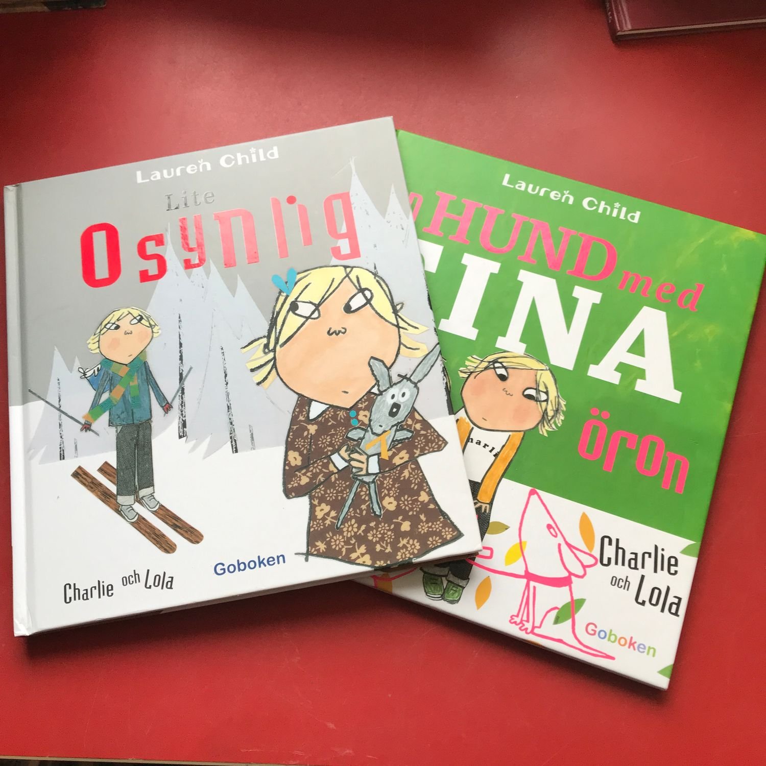 Charlie och Lola OSYNLIG + E.. | Köp från Haldins_Hylla på Tradera ...