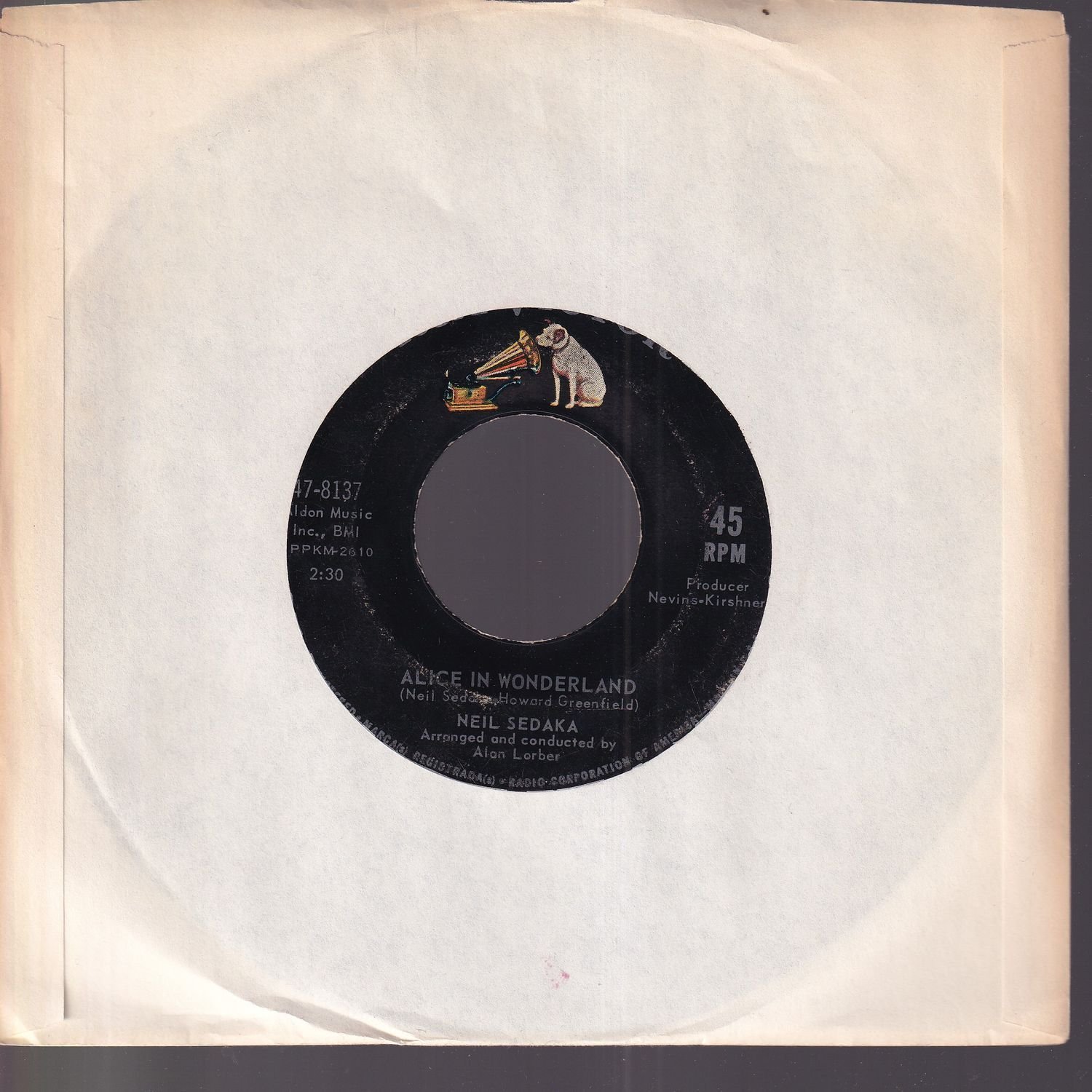 Neil Sedaka - Alice In Wonderland / Circulate [.. | Köp på Tradera ...