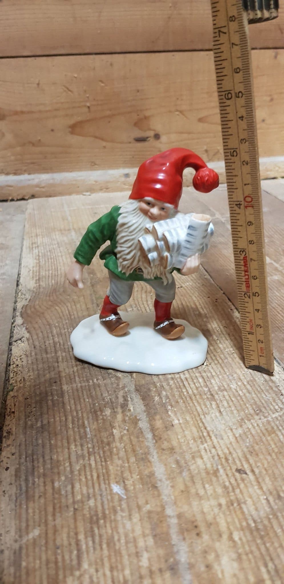 Prydnad Tomte fyrklövern Collection lars Carlsson | Köp på Tradera ...