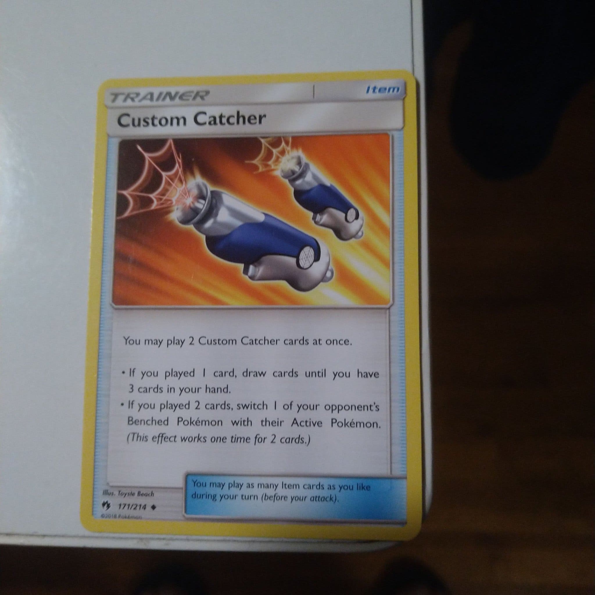 Se produkter som liknar Pokémon Kort - Custom Catcher på Tradera ...