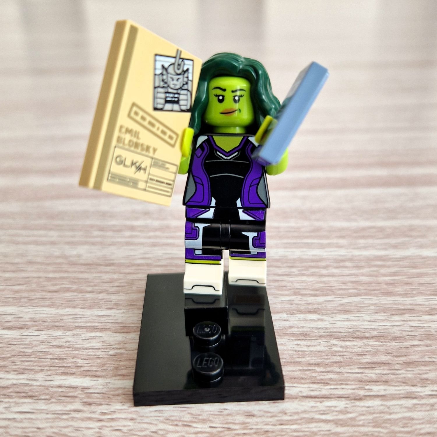 LEGO Marvel She-Hulk 71039-8 Minifigure - Folde.. | Köp på Tradera ...