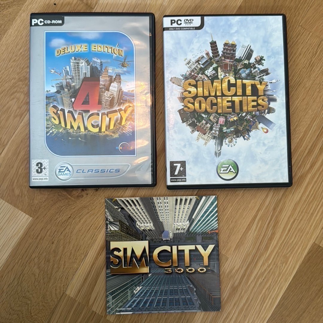 SimCity Klassiker - SimCity 4 Deluxe, SimCity S.. | Köp på Tradera ...