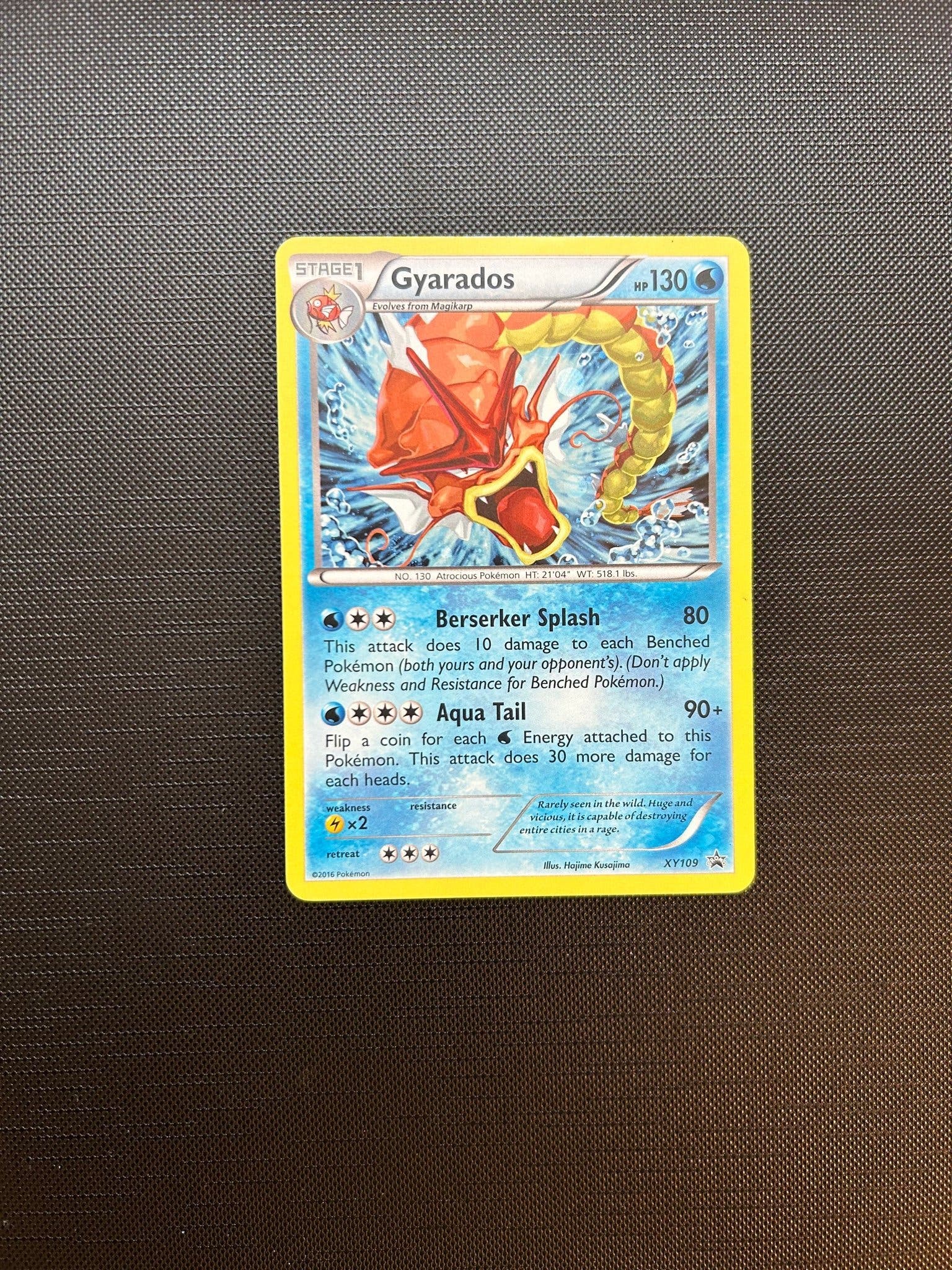 Shiny Gyarados XY109 - Cosmo Holo Rare - Black .. | Köp på Tradera ...