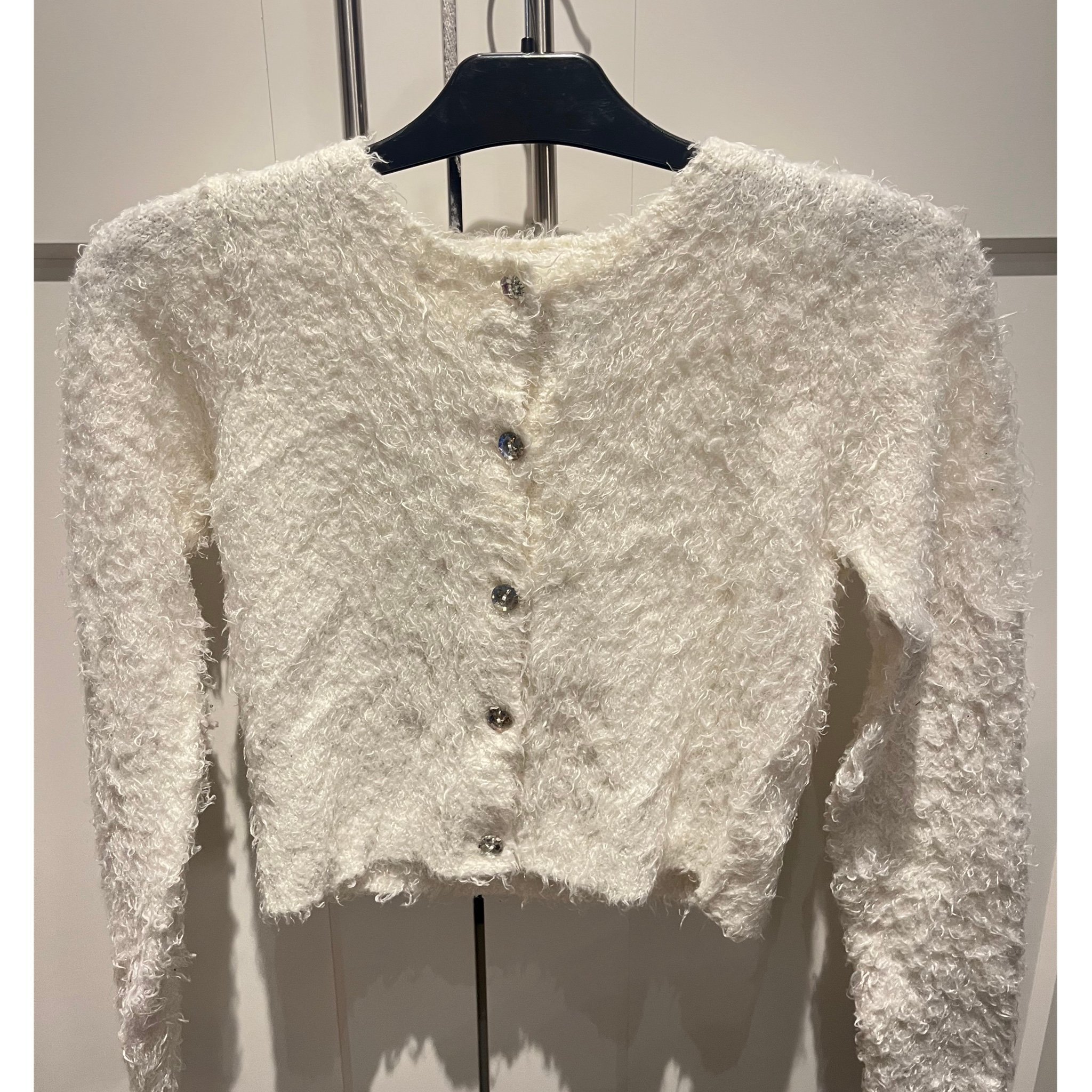 Vintage Skill vit kofta, storlek 146/152 | Köp på Tradera (700230616)