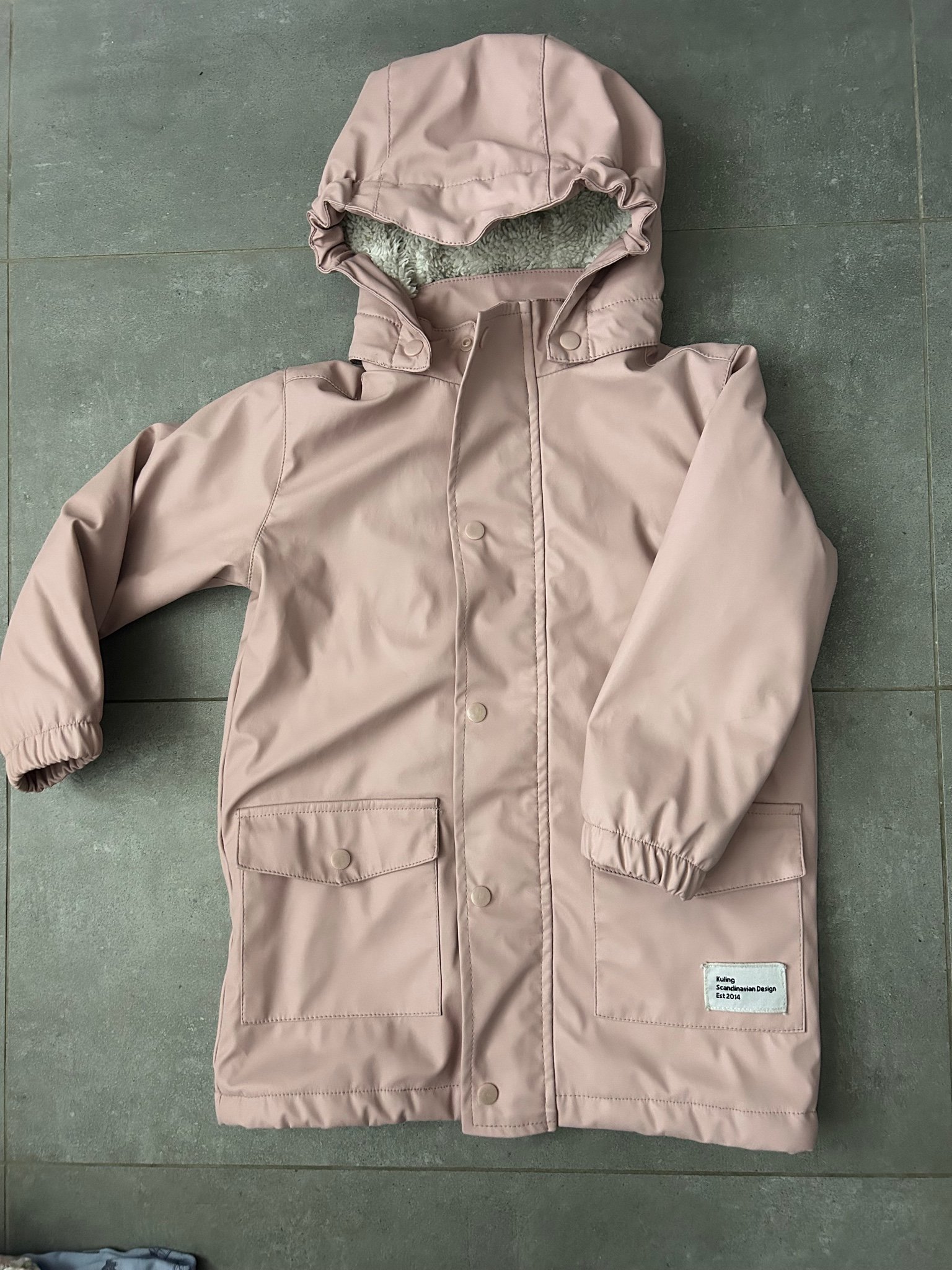 Kuling - Fodrad regnjacka 86/92 | Köp på Tradera (711794897)