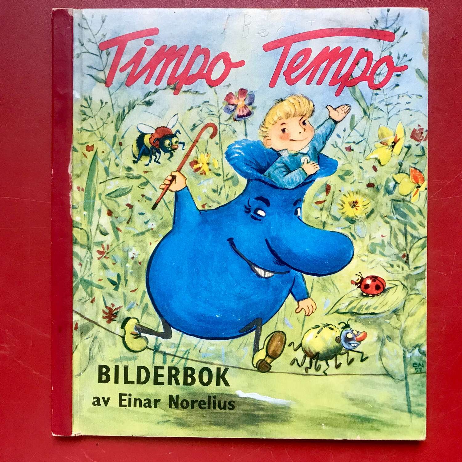 TIMPO TEMPO Bilderbok av Ein.. | Köp från Haldins_Hylla på Tradera ...