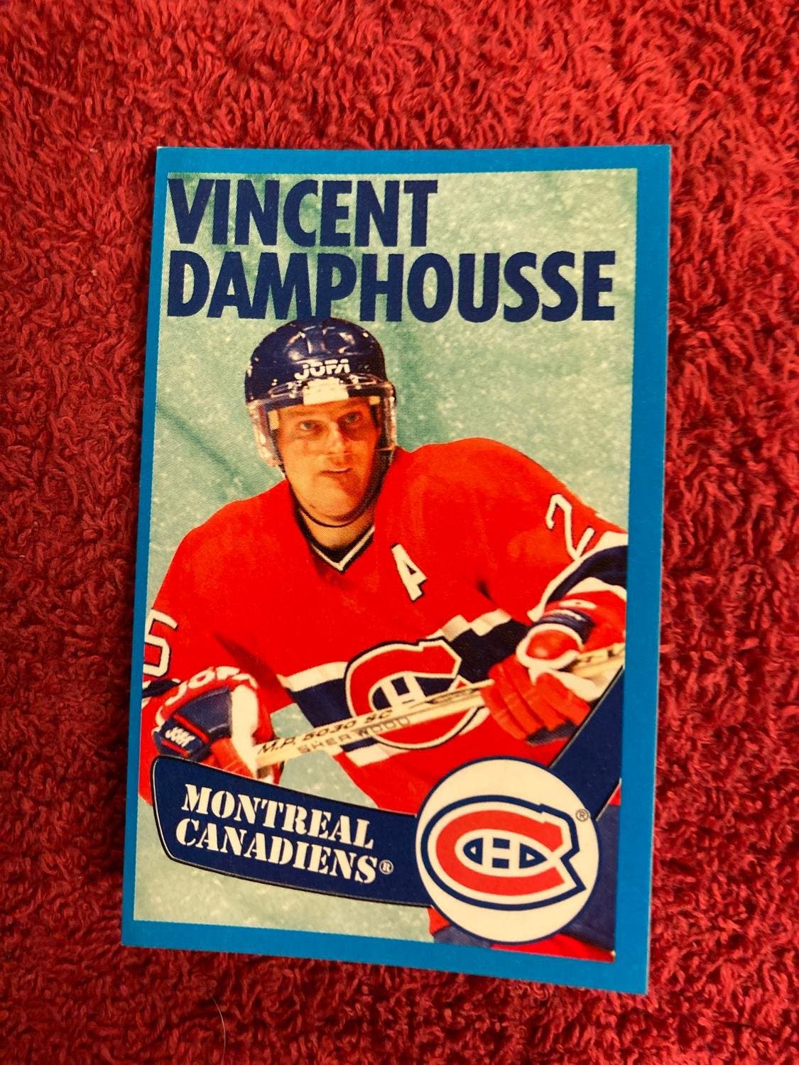 VINCENT DAMPHOUSSE - MONTREAL CANADIENS - NHL S.. | Köp på Tradera ...