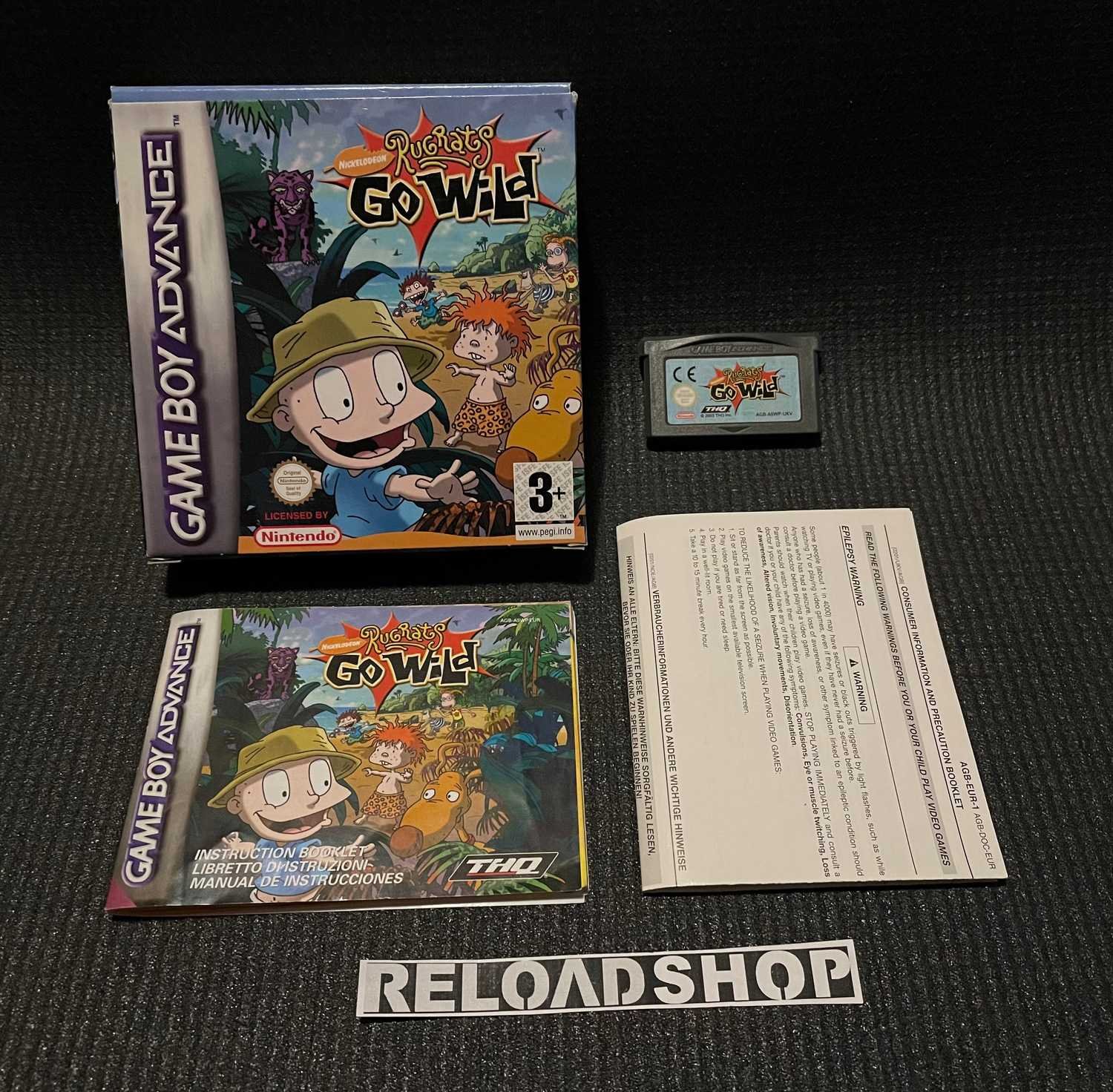 Rugrats Go Wild GAME BOY ADVANCE | Köp från RELOAD_SHOP på Tradera ...