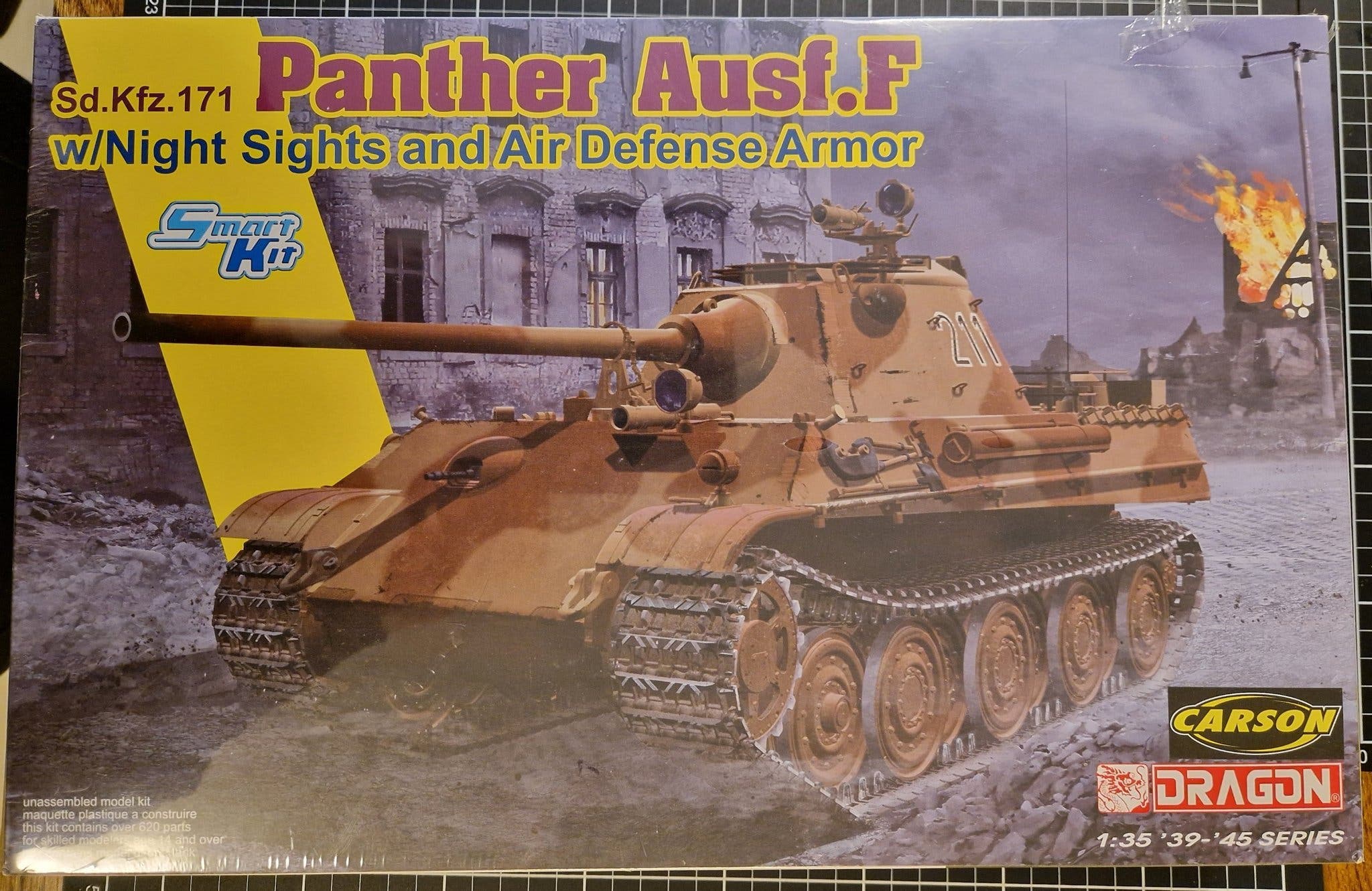 Dragon Panther Ausf.F - Modellbyggsats 1/35 no .. | Köp på Tradera ...