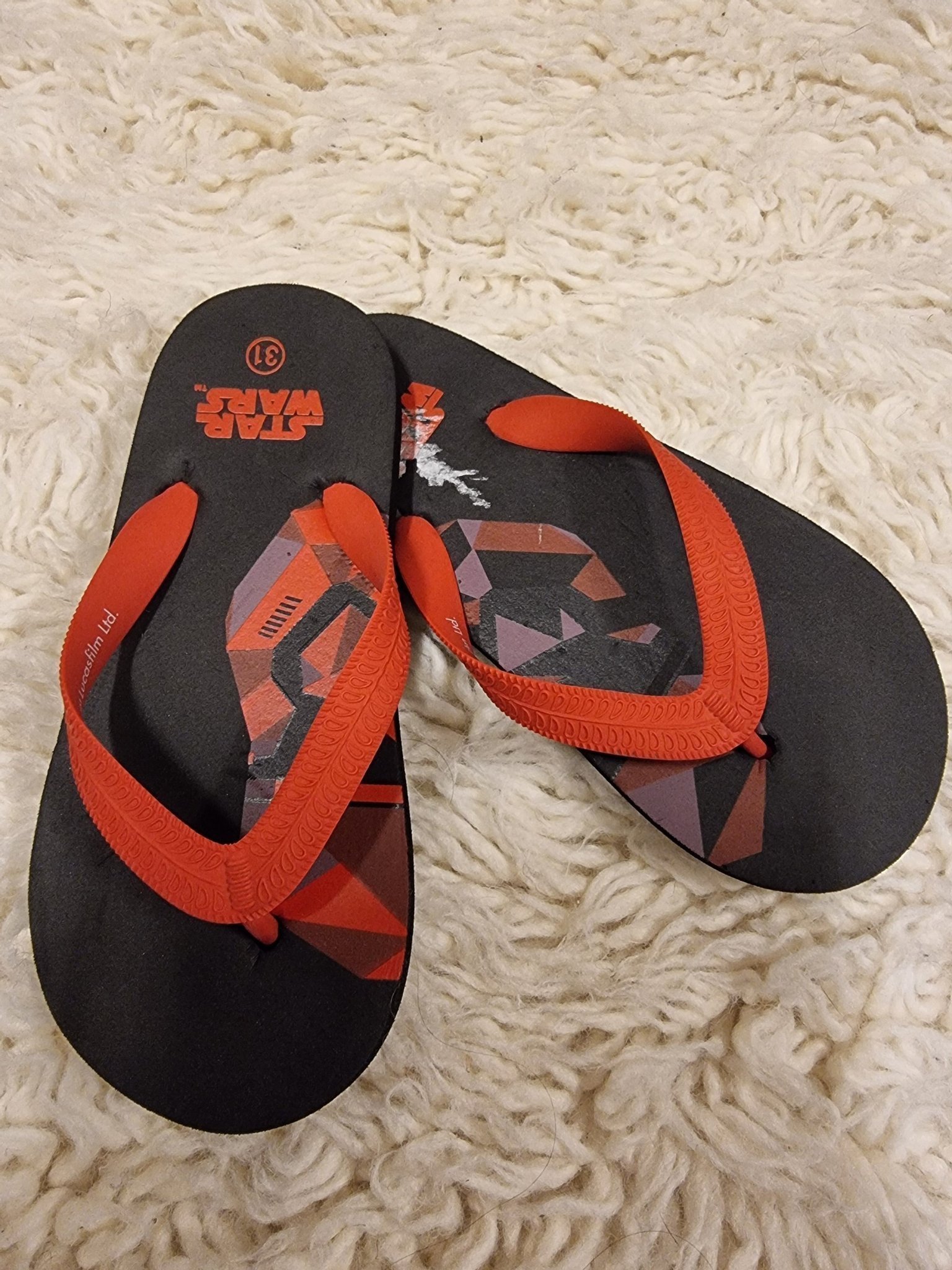 Star Wars Flip-Flops/tofflor, Storlek 31 | Köp på Tradera (734194882)