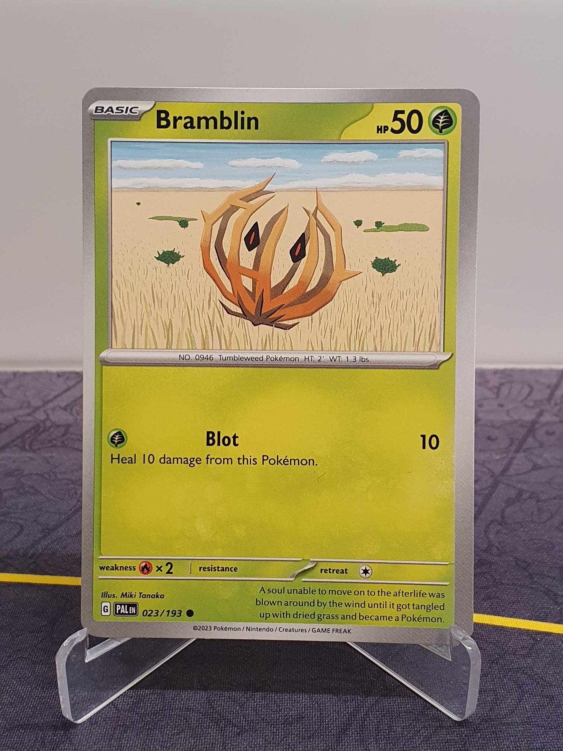 BRAMBLIN 023/193 - Paldea Evolved - Pokémon Kort | Köp på Tradera ...