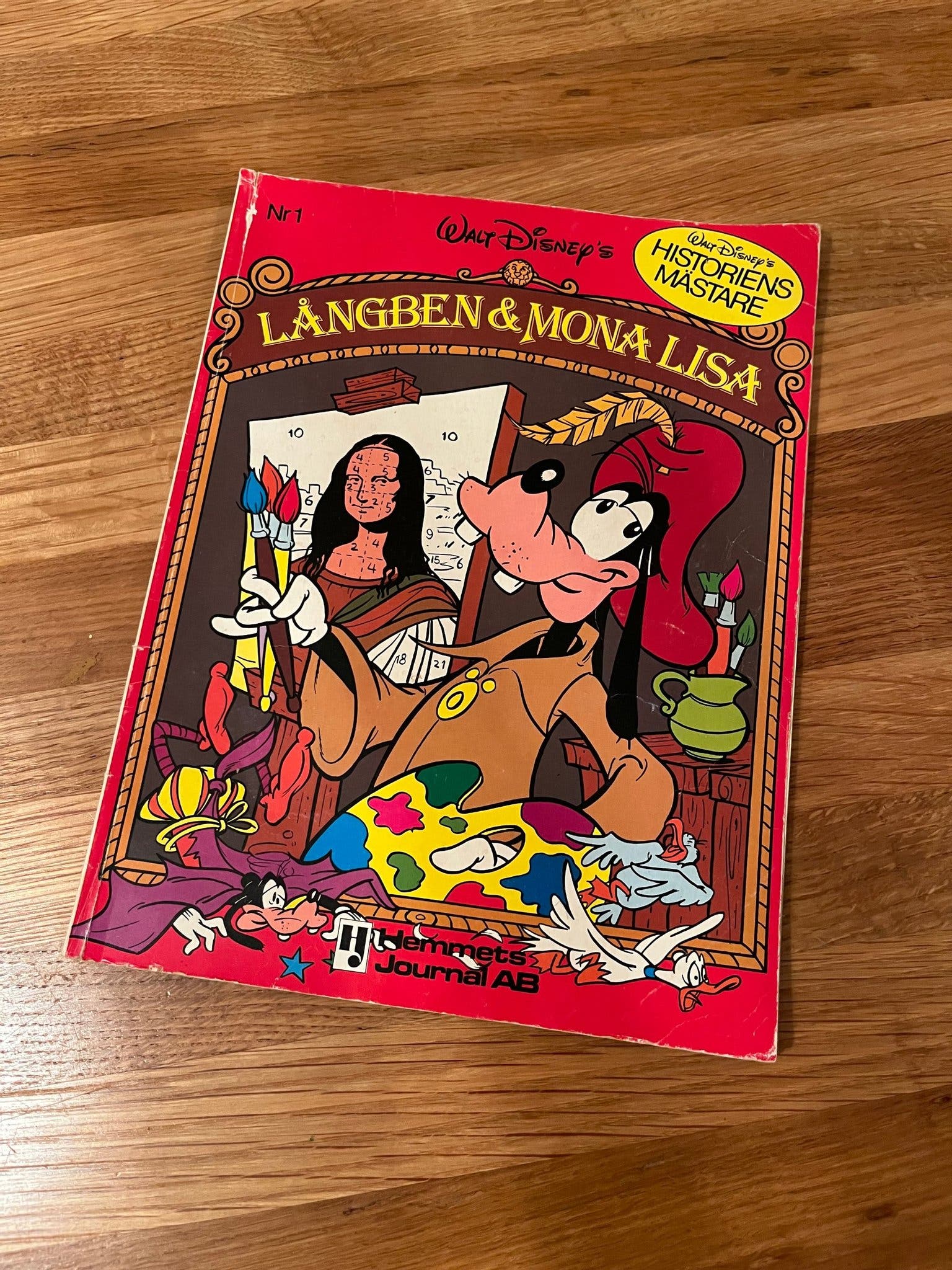 Långben & Mona Lisa, Walt Disney, 1979 nr 1 His.. | Köp på Tradera ...
