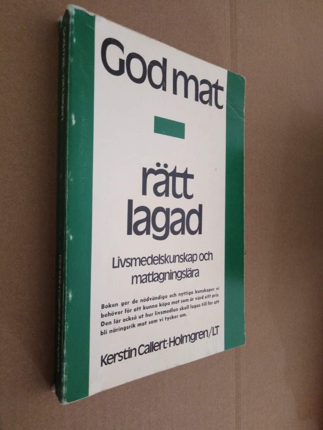 God mat rätt lagad Livsmedelsk.. | Köp från Vinylcomics på Tradera ...