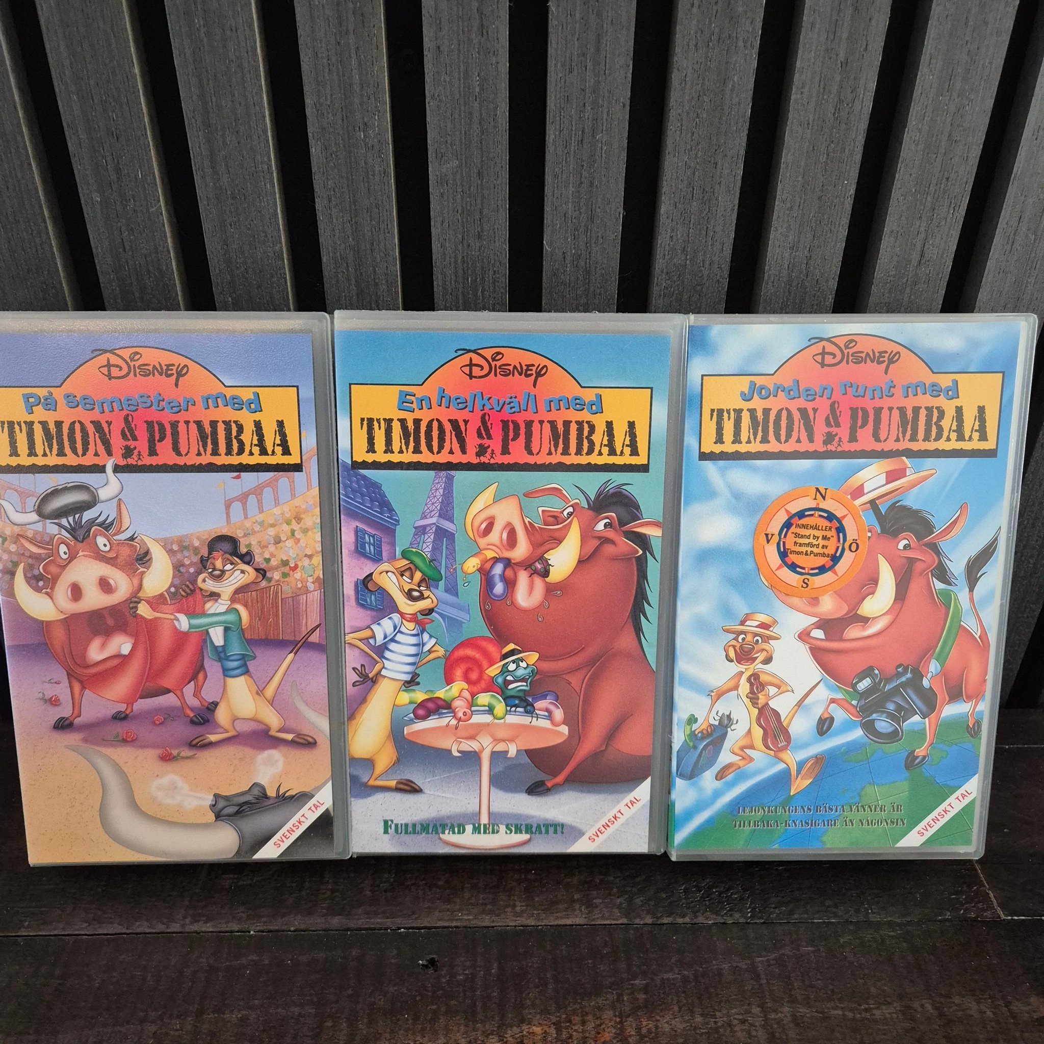 Timon & Pumbaa VHS-filmer - 3-pack | Köp på Tradera (716732588)