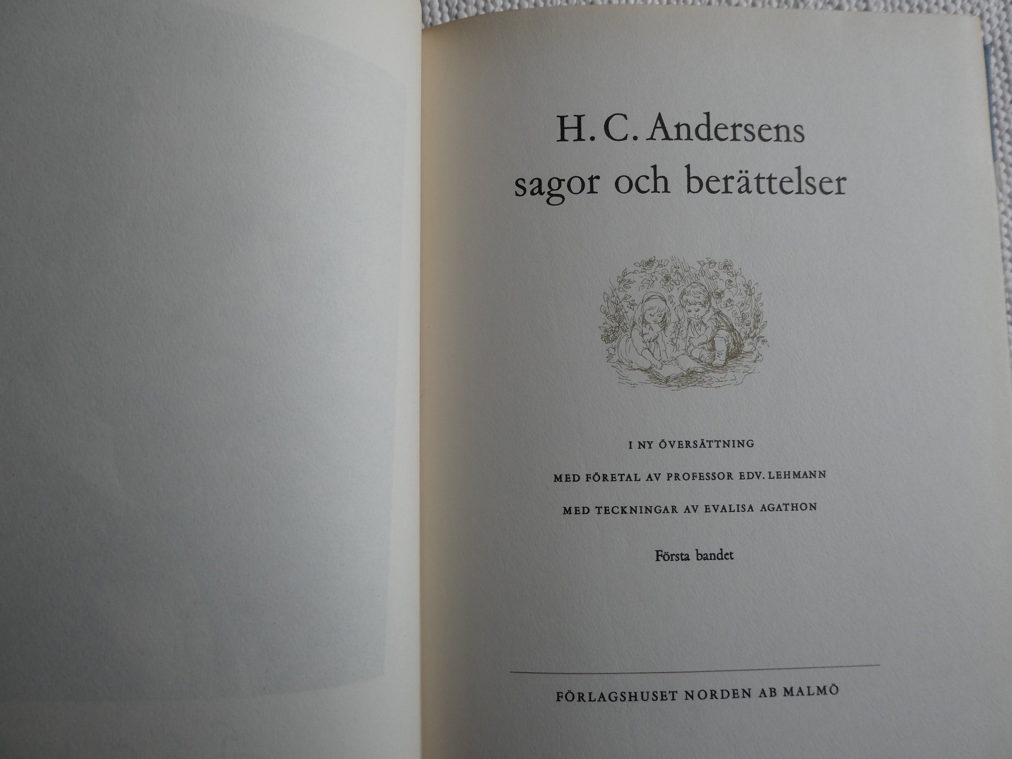 H C Andersens Sagor Och Berättelser I Sex Band Tummelisa Lillklas O