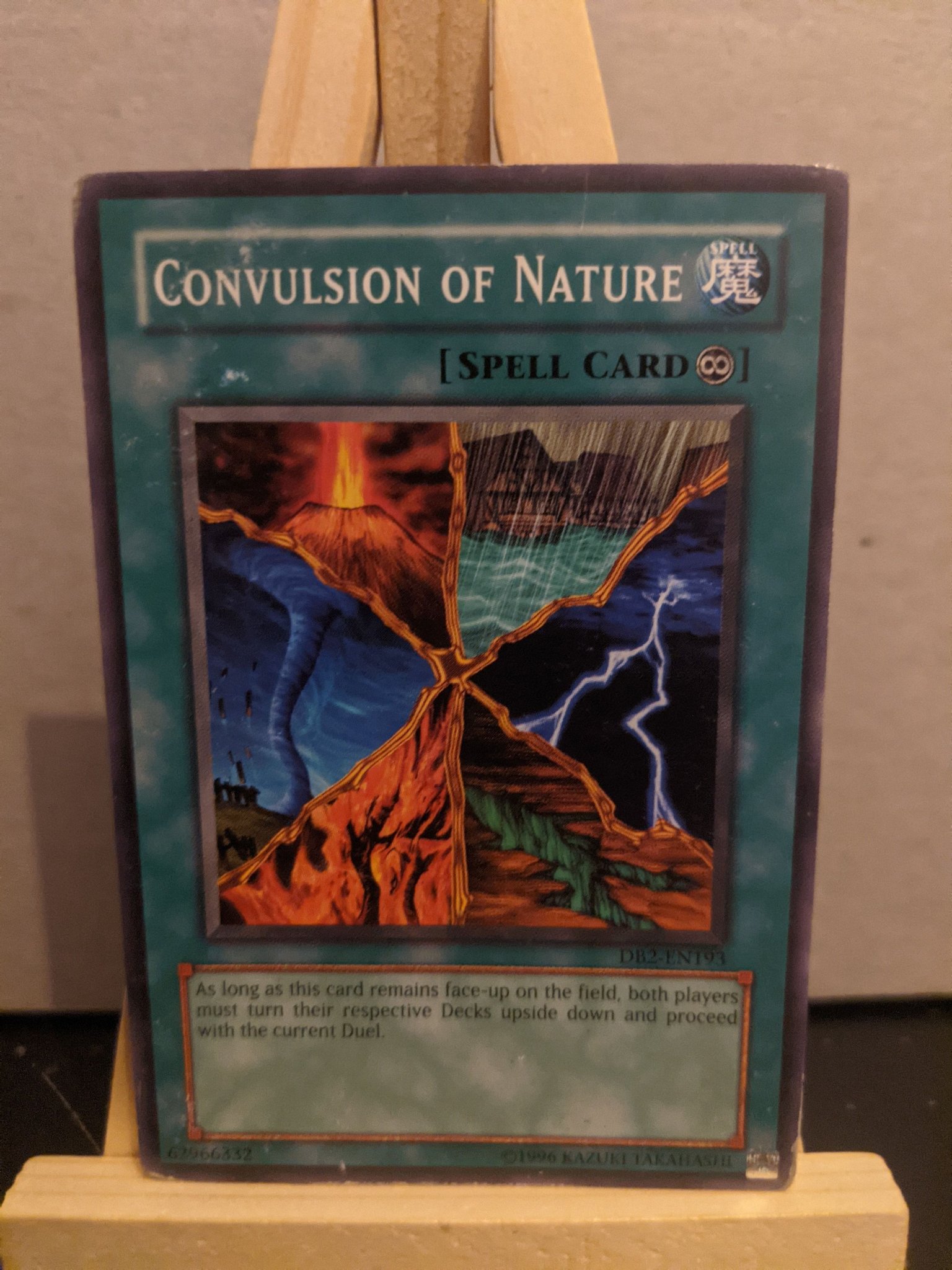Convulsion of Nature - Yu-Gi-Oh! Kort | Köp på Tradera (693662598)