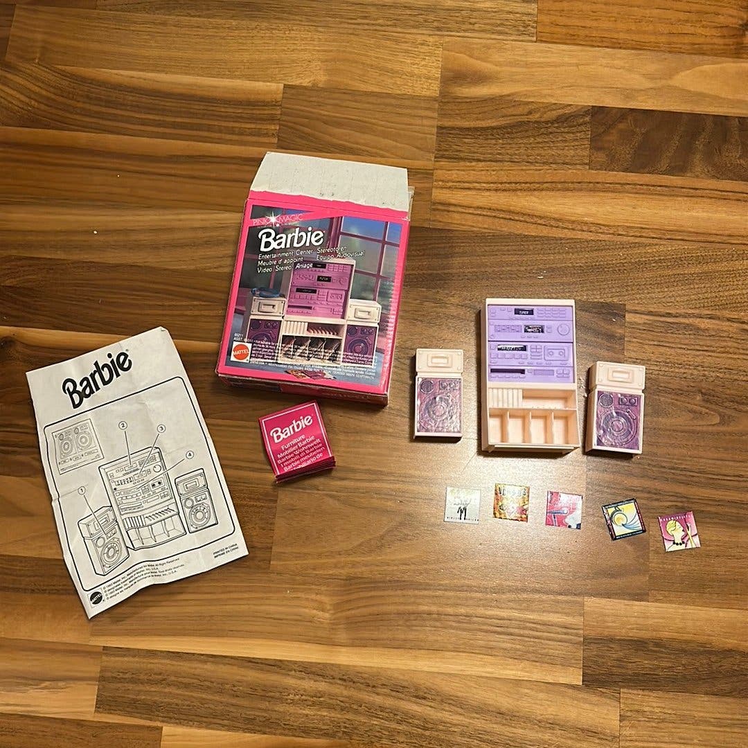 Barbie Entertainment system från 1990-talet | Köp på Tradera (708352099)