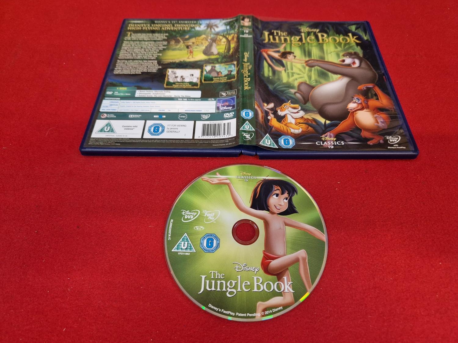 DISNEY THE JUNGLE BOOK till DVD | Köp från game-world på Tradera ...