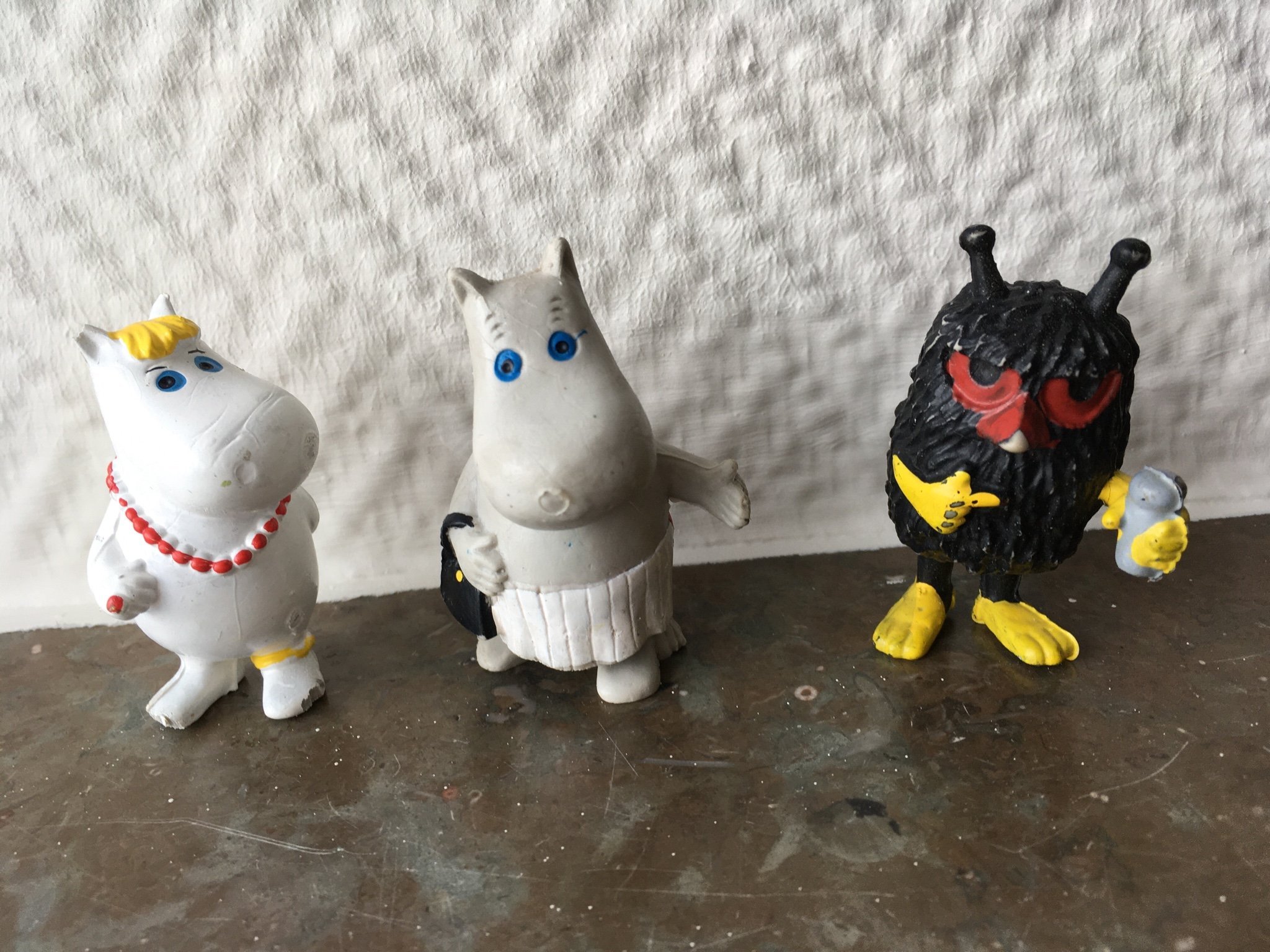 Vintage Mumin / Moomin pvc figurer från Bulls | Köp på Tradera (583869937)
