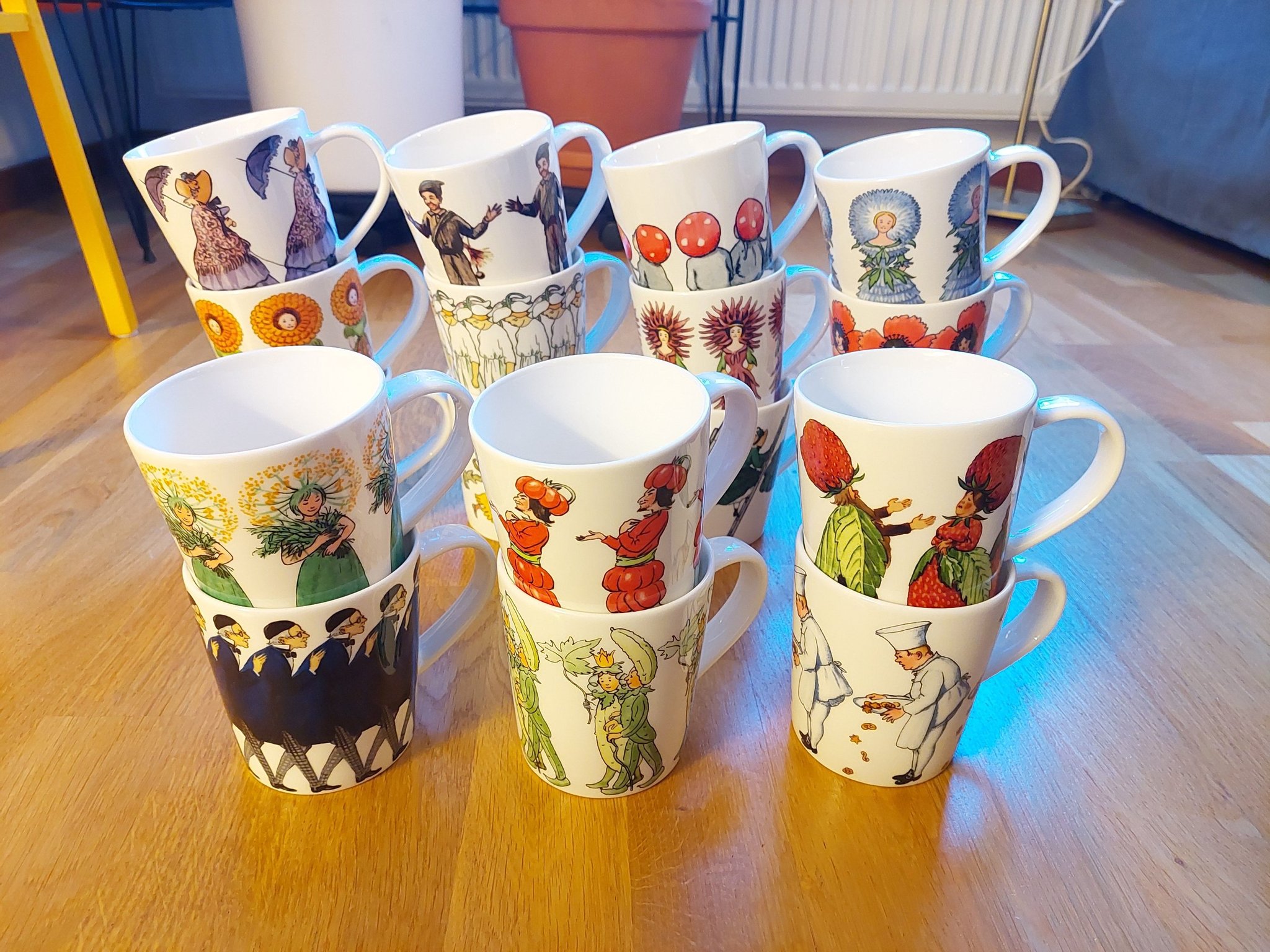 ELSA BESKOW muggar, mugg 40cl, Design House Sto.. | Köp på Tradera ...