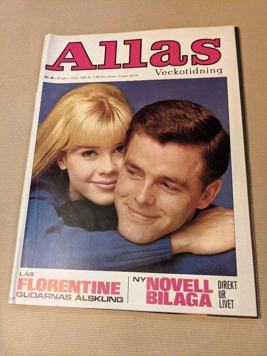 Allas #40 1969 : Svante Thuresson - Claudia Car.. | Köp på Tradera ...