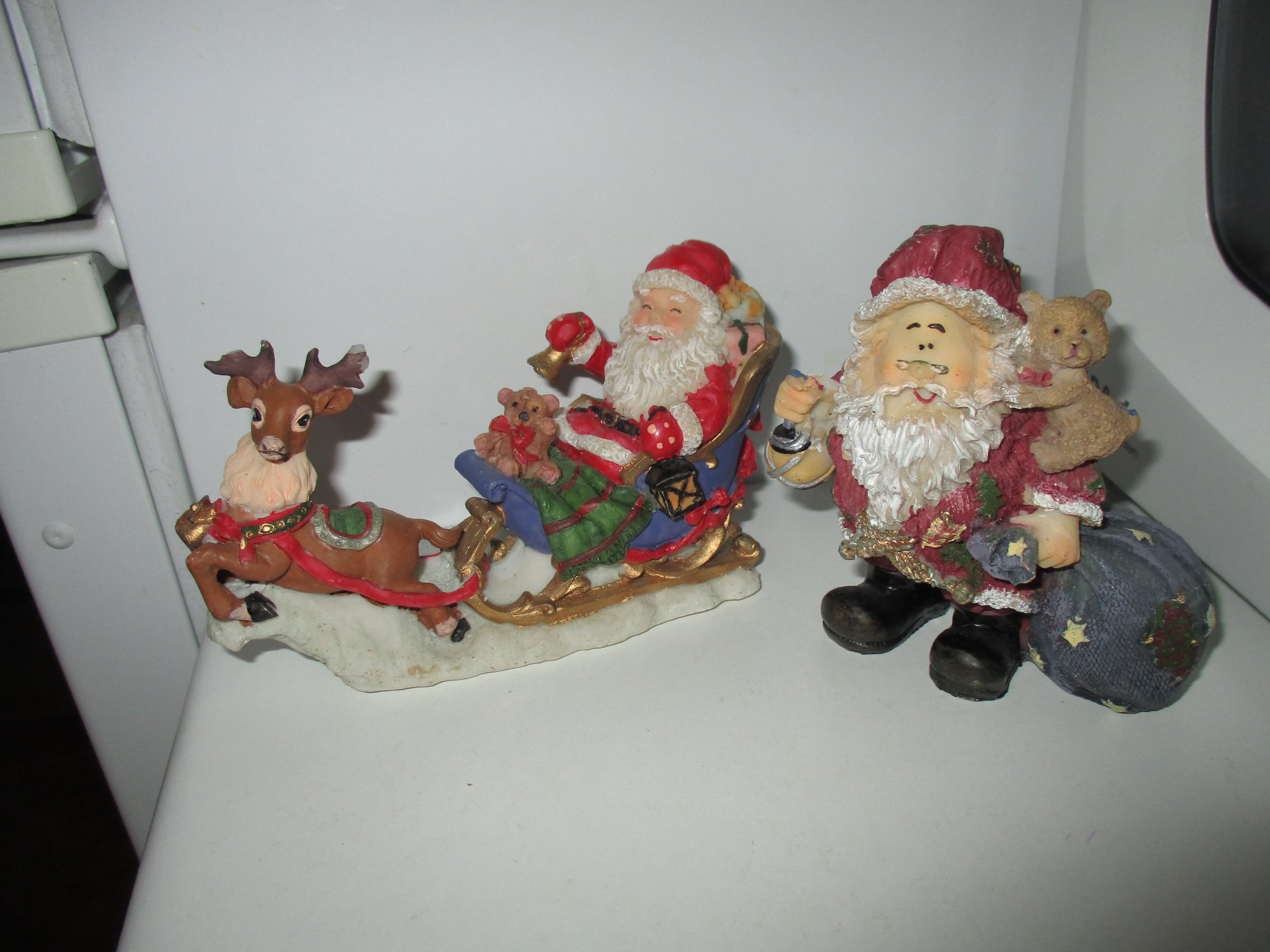 Julprydnader - Tomte med släde och ren, tomte m.. | Köp på Tradera ...