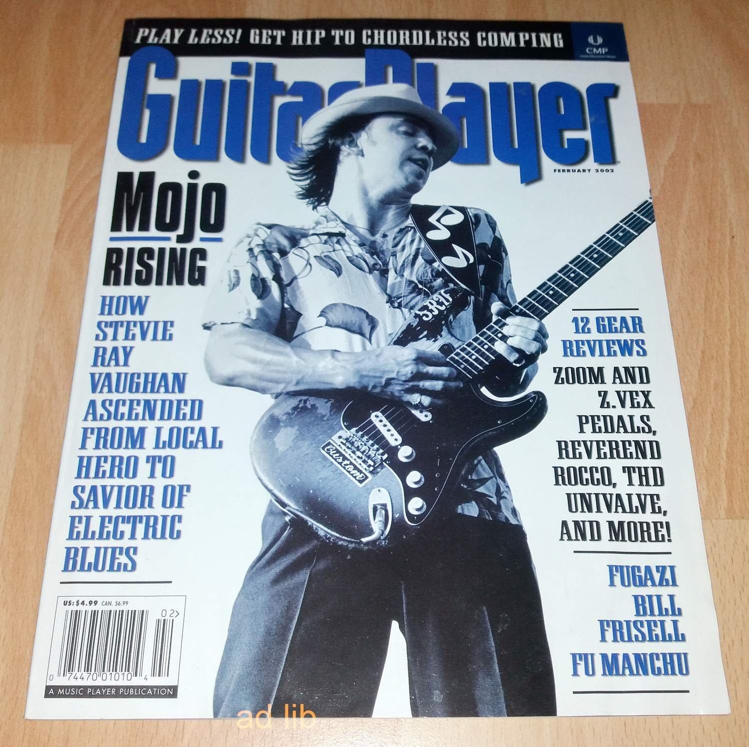 Guitar Player Feb. 2002 - Stevie Ray, Fu Manchu.. | Köp på Tradera ...