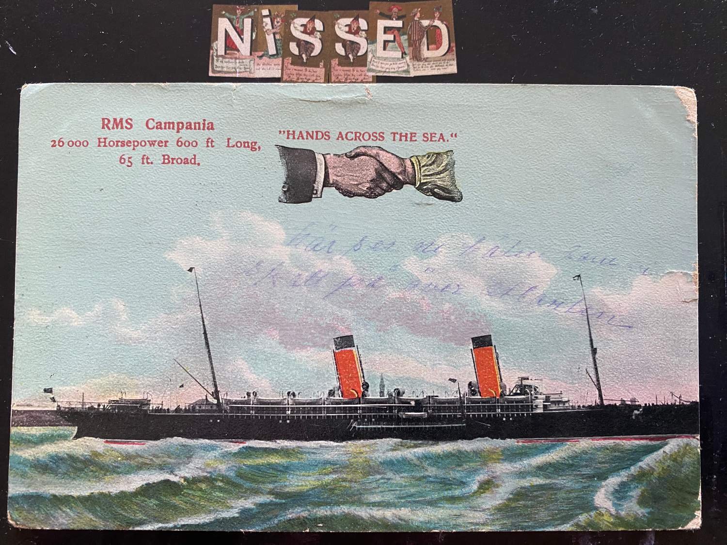 RMS Campania hand across the se.. | Köp från nissed2018 på Tradera ...