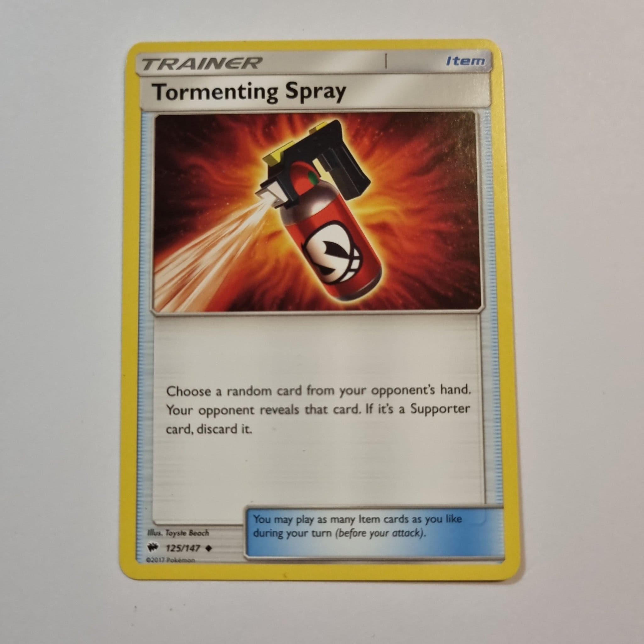 Tormenting Spray - Pokémonkort 125/147 Pokemon | Köp på Tradera (704406875)