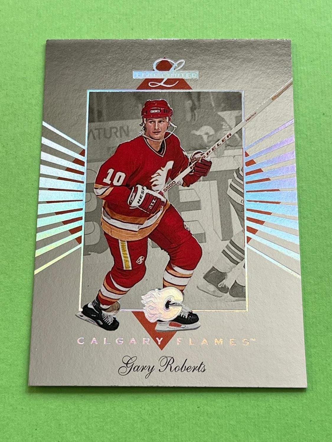Gary Roberts - Calgary Flames 1994-95 Leaf Limi.. | Köp på Tradera ...
