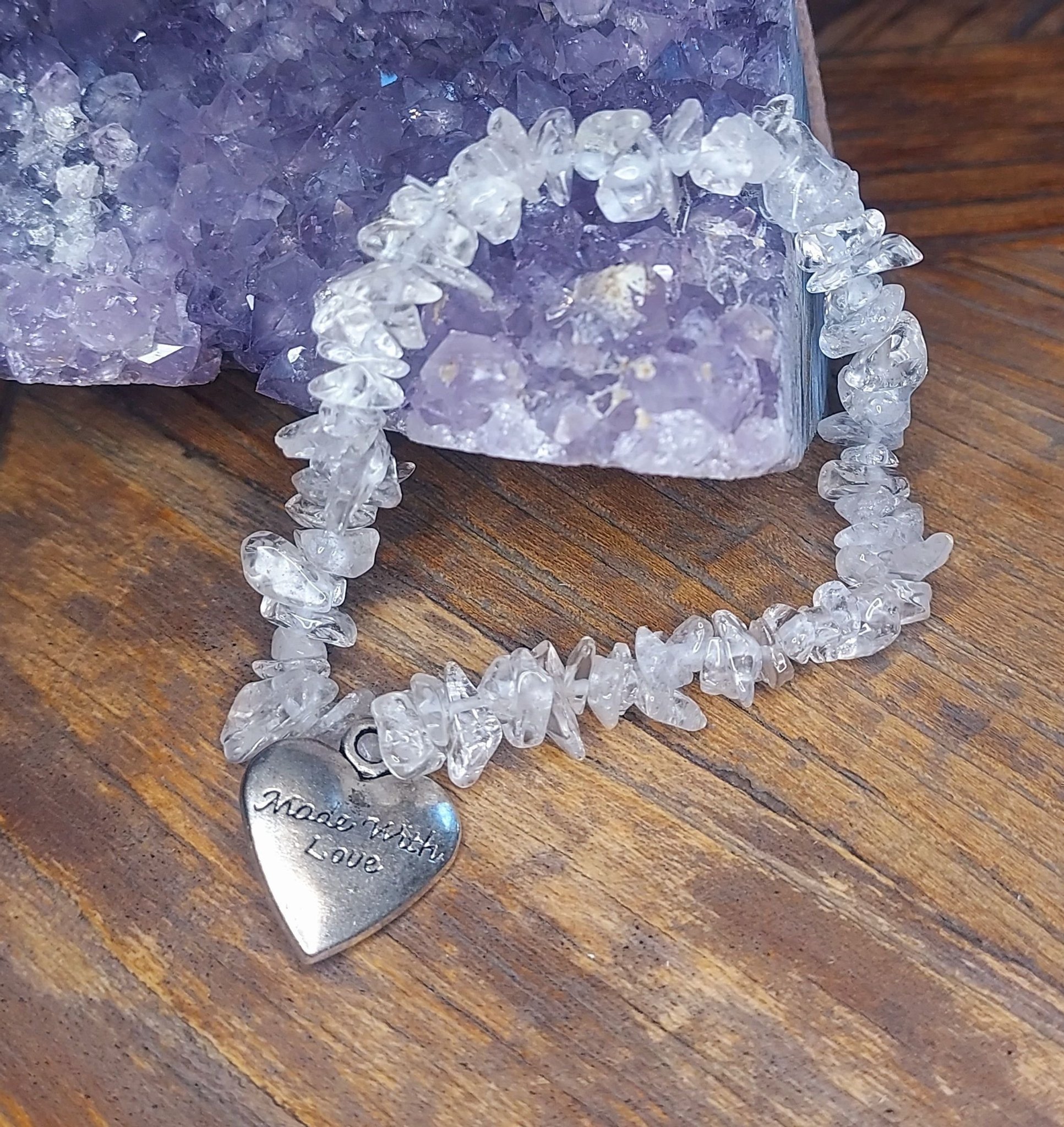 NYTT: Bergskristall armband handgjorda, Svenskt.. | Köp på Tradera ...