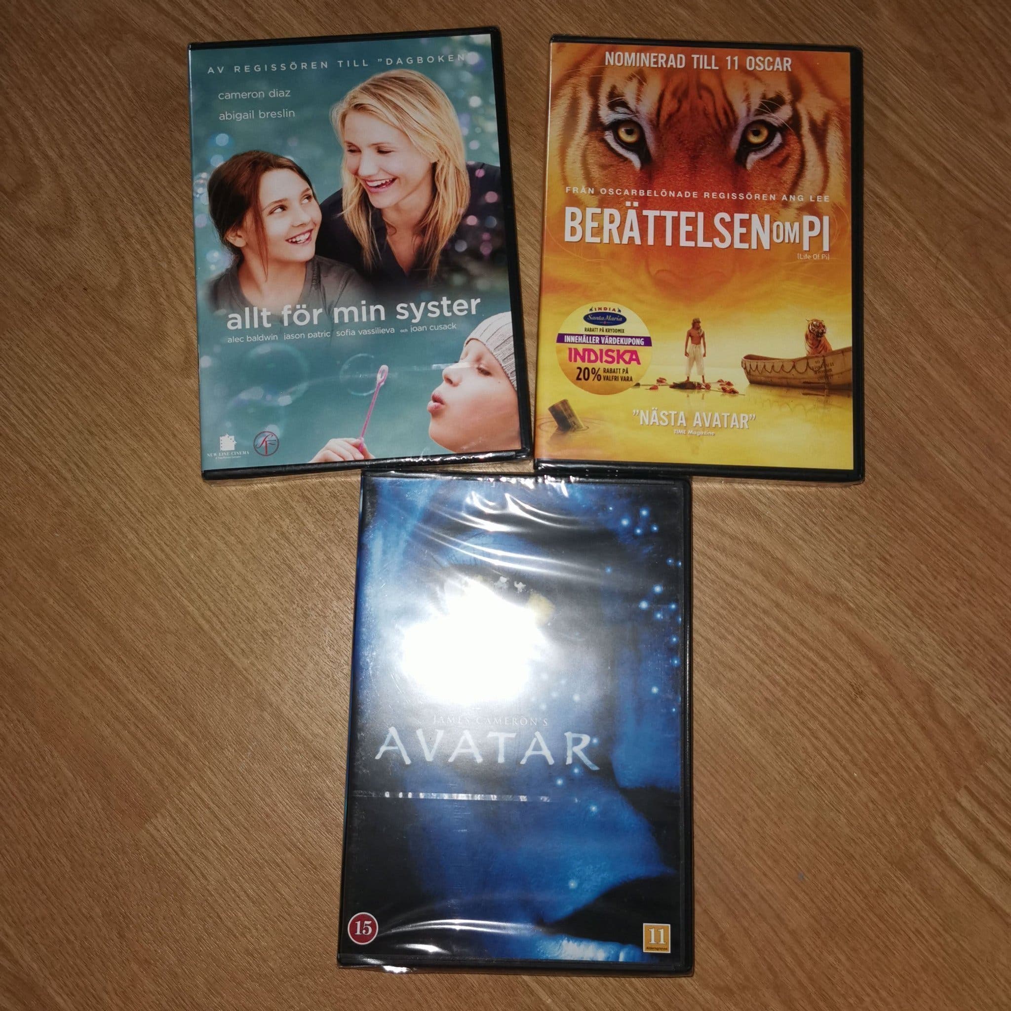 DVD-Filmer: Avatar, Allt för min syster, Berätt.. | Köp på Tradera ...